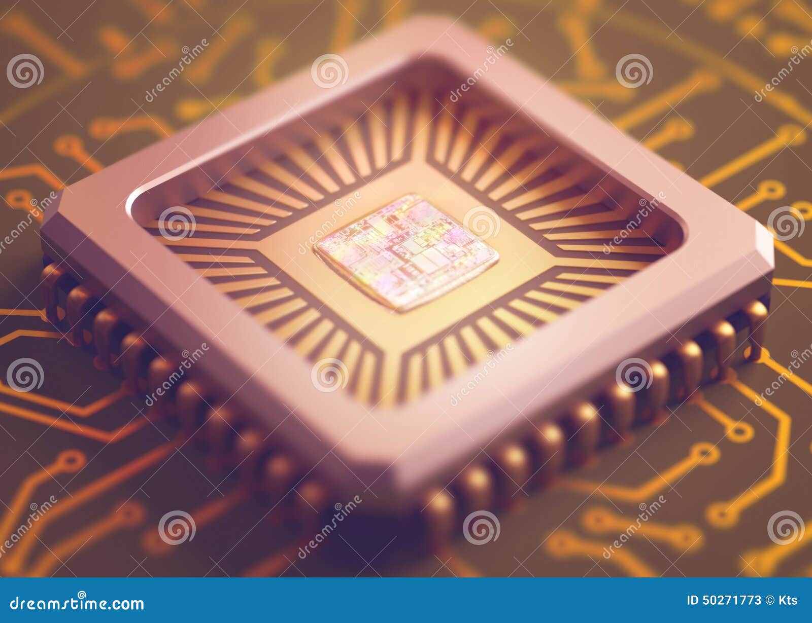 Computer Microchip stock image. Image of equipment, communication ...