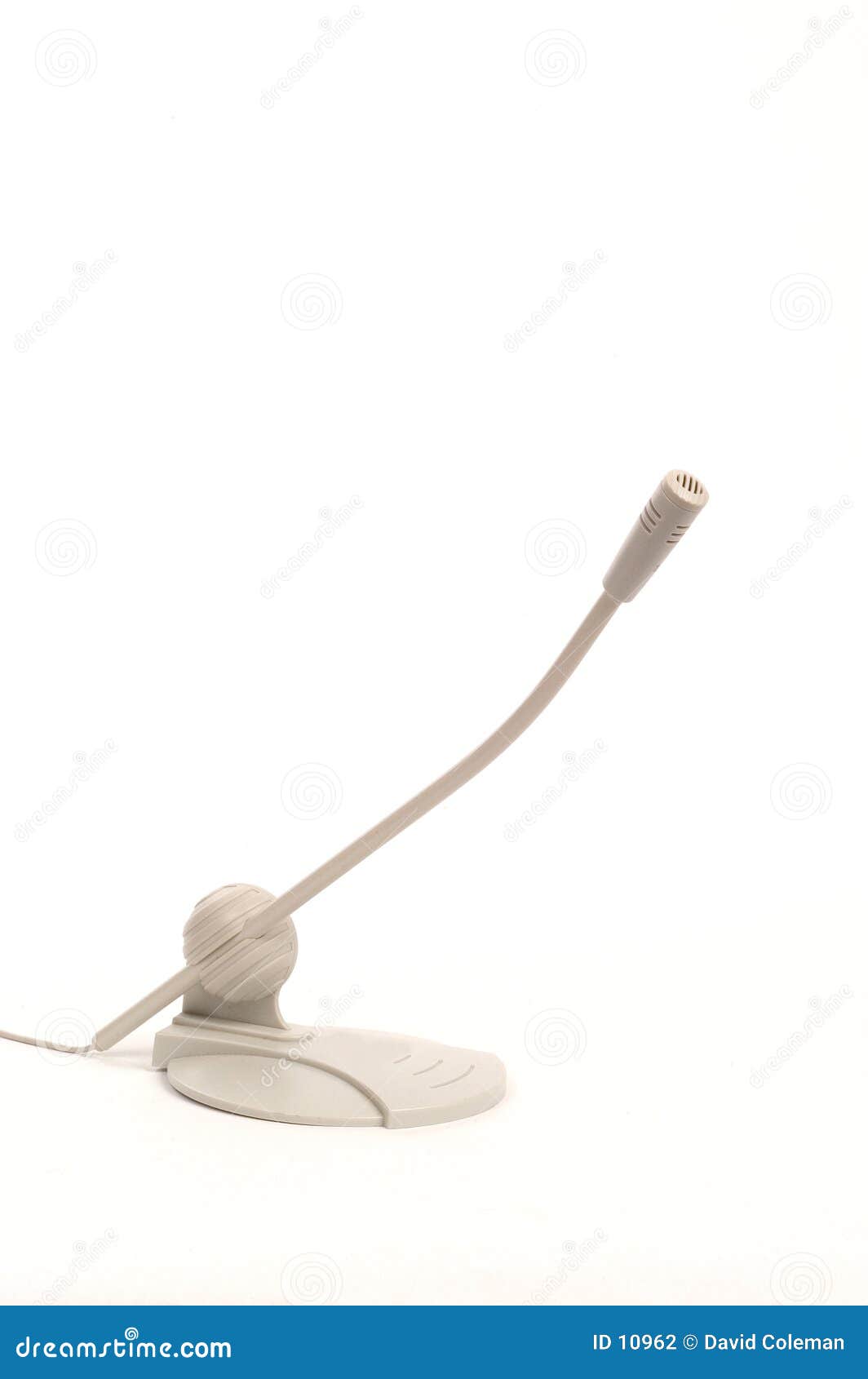 Computer Microphone stock photo. Image of voice, stand, boom - 10962