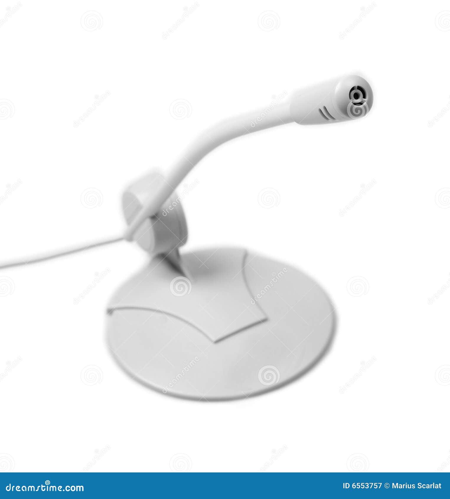 Computer microphone stock image. Image of communicating - 6553757