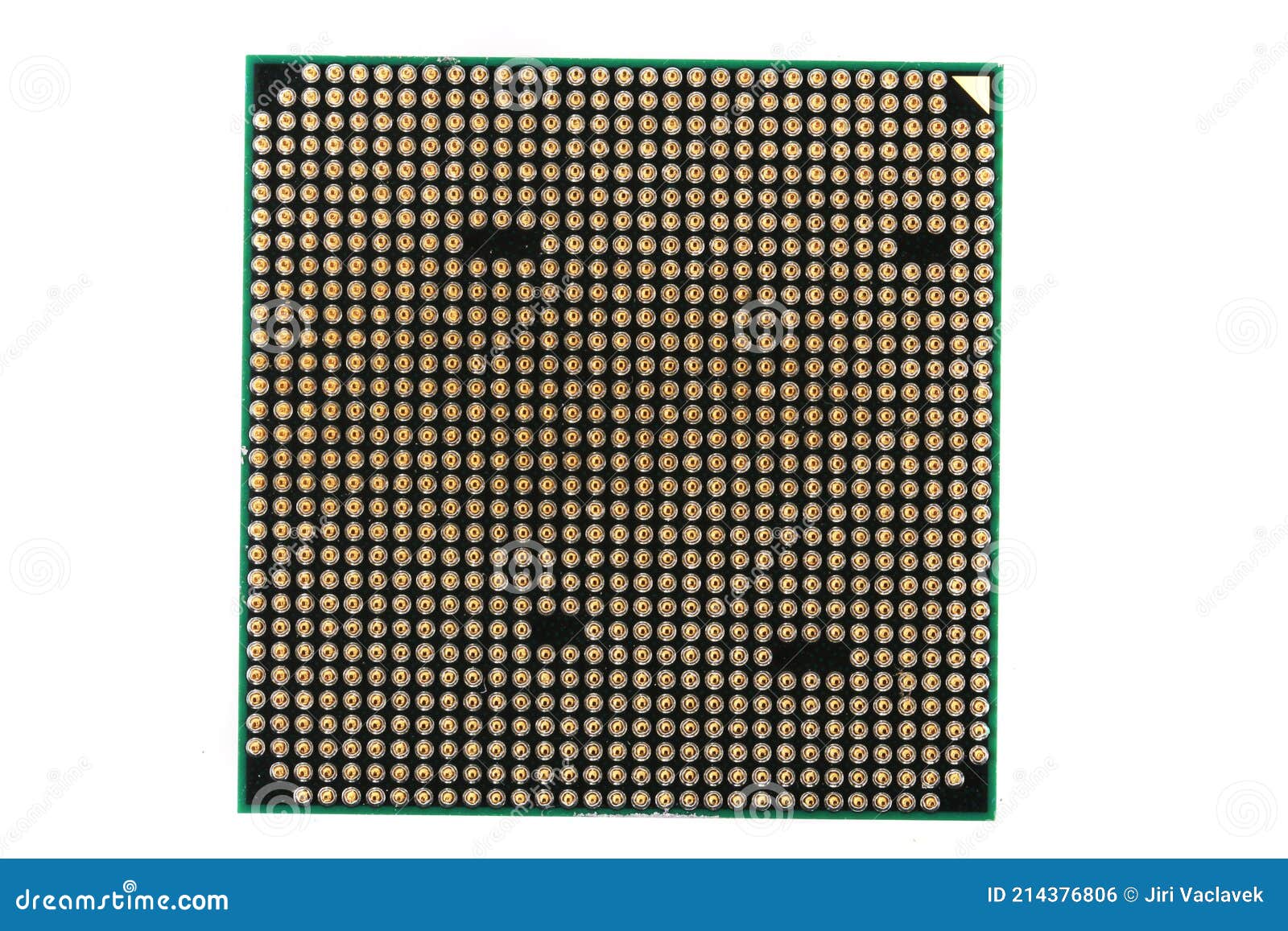 Computer Microprocessor Isolated Stock Photo - Image of equipment ...