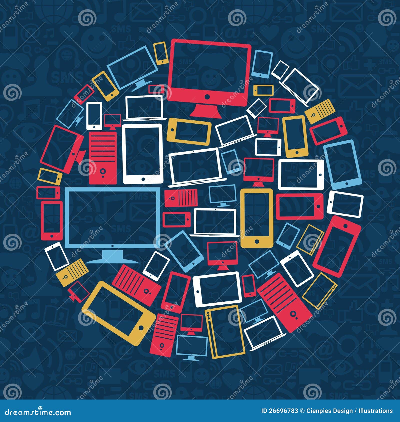 Tablet Circle Stock Illustrations – 13,294 Tablet Circle Stock ...