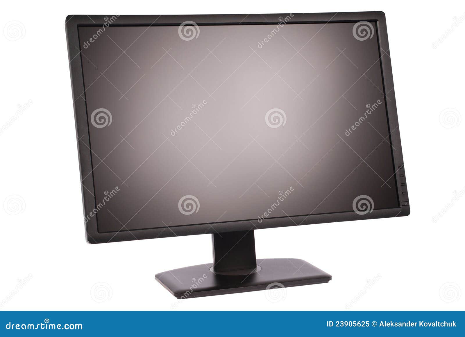 Computer monitor stock image. Image of technology, black - 23905625