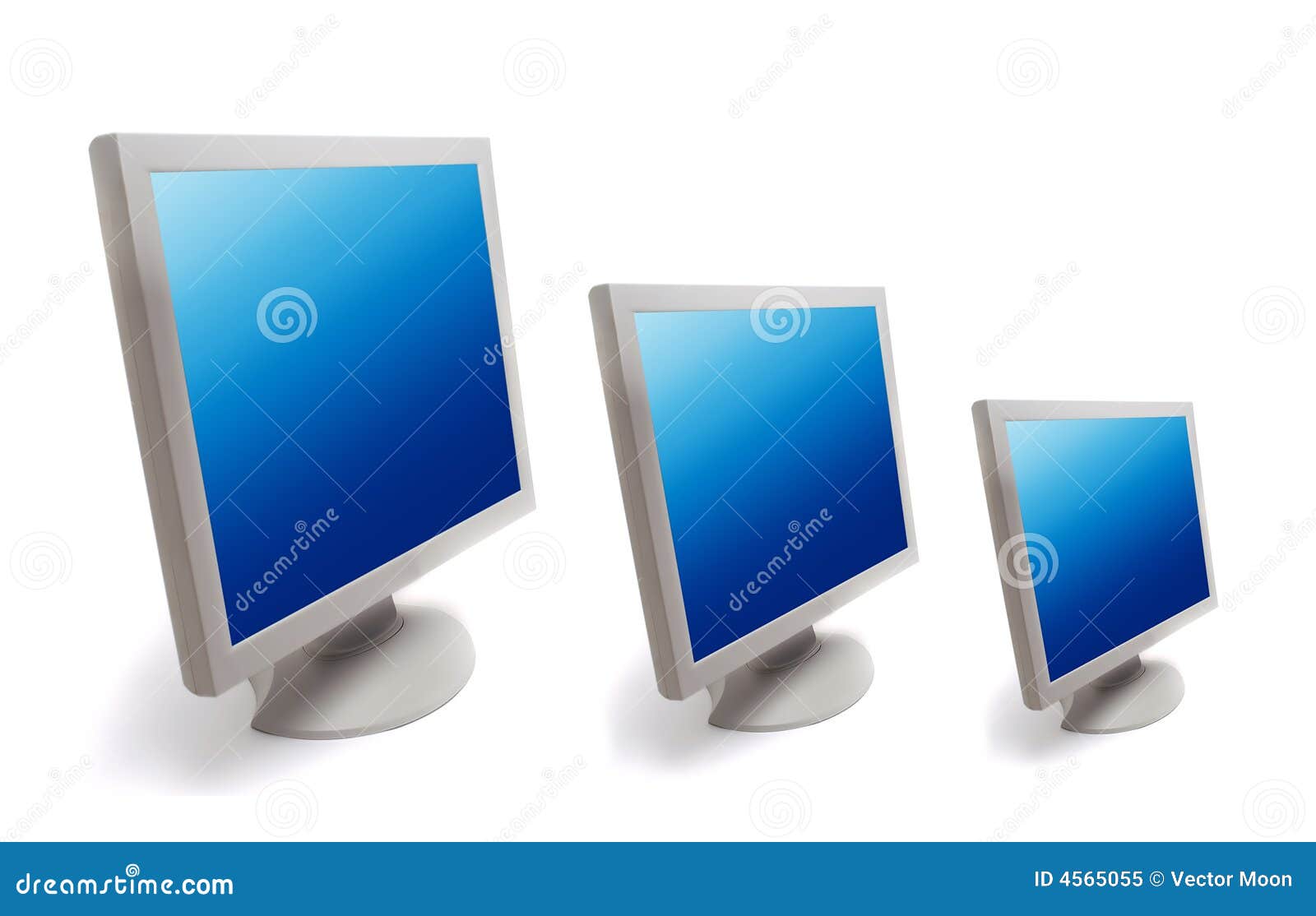 Computer monitor stock image. Image of monitor, technology - 4565055