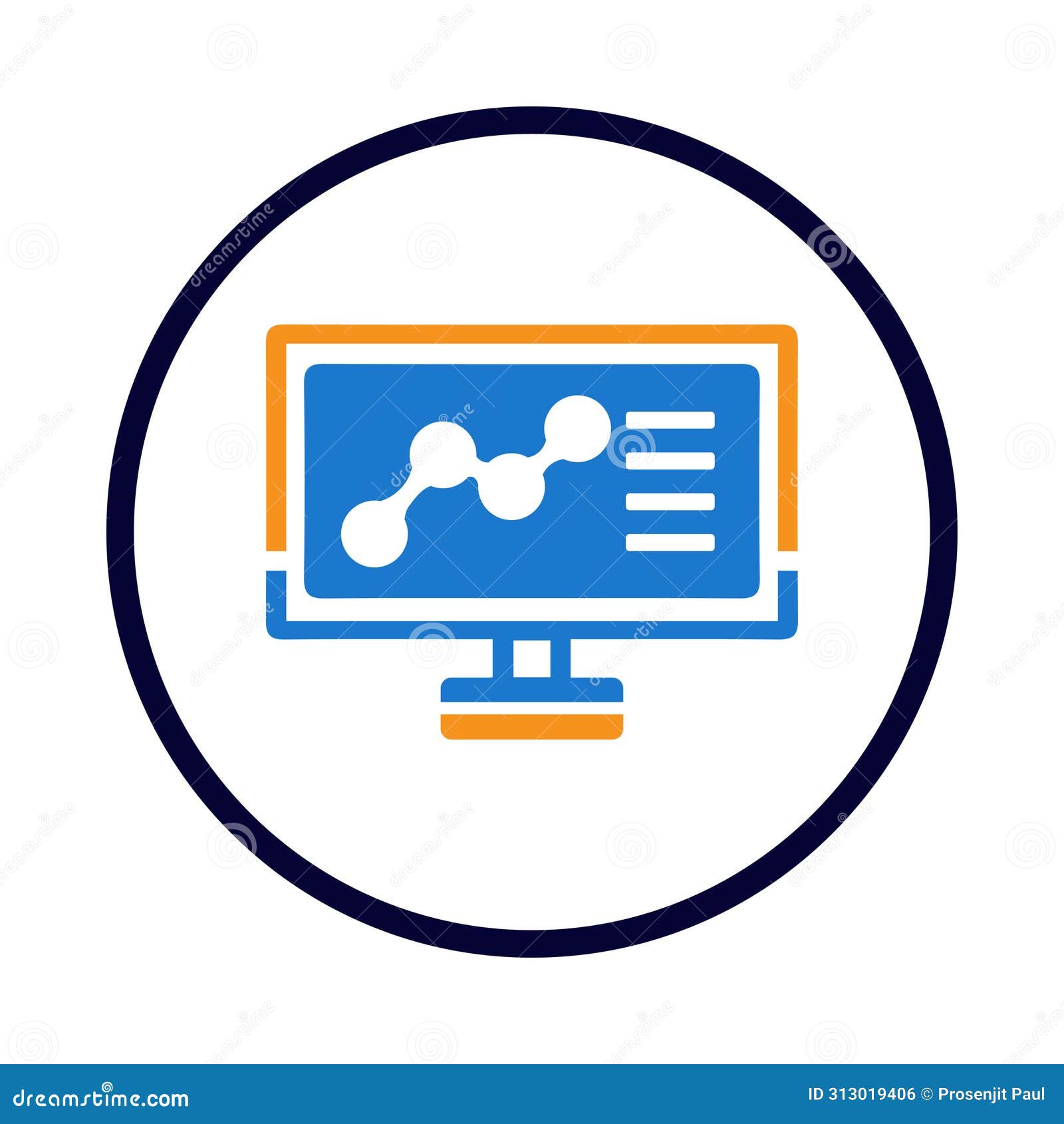 Computer, Monitor, Analytics, Grow, Business Grow, Chart, Pie Chart ...