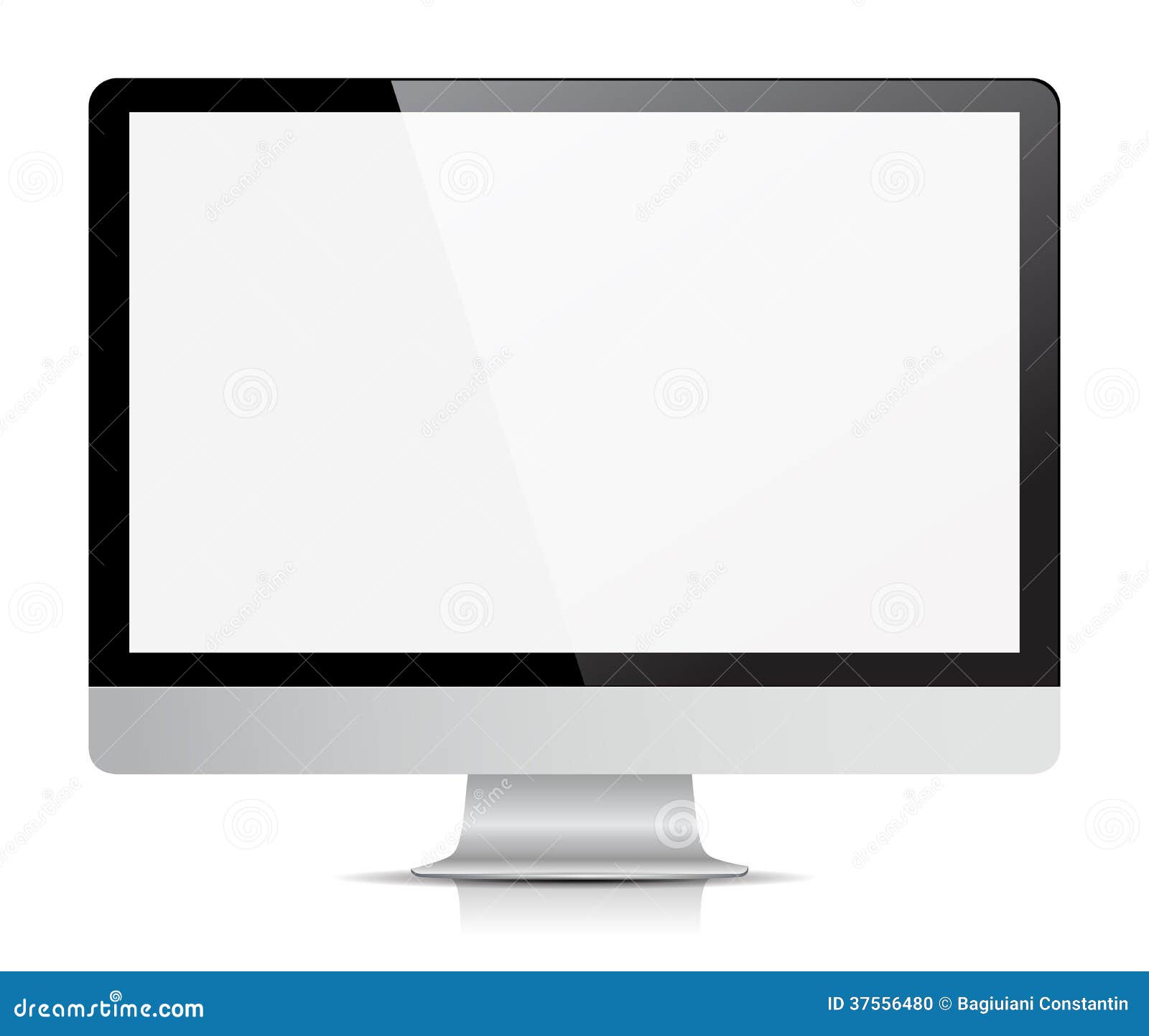 RGB Monitor Display And CMYK Print Symbols - Vector Illustration ...