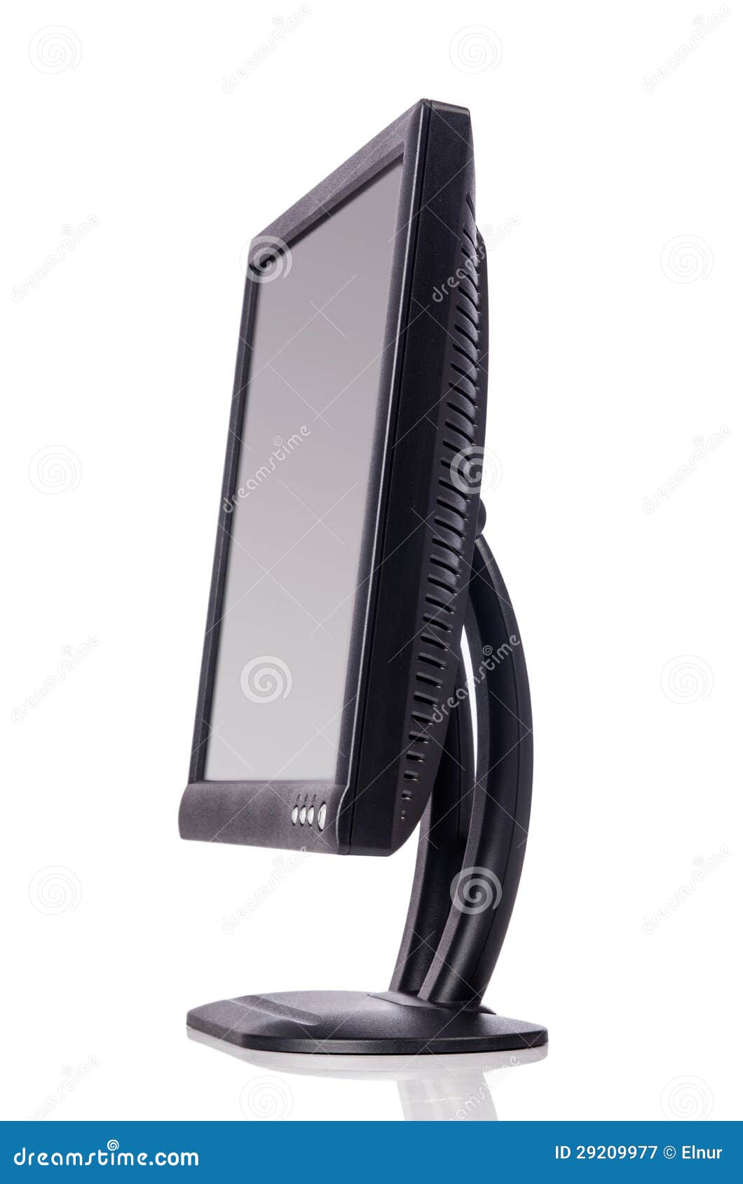 Computer monitor isolated stock image. Image of presentation - 29209977