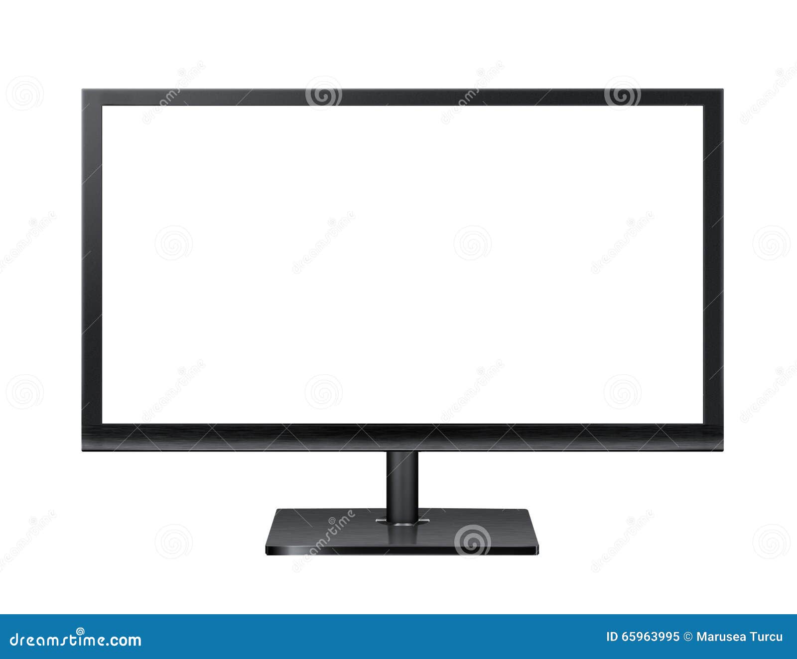 Computer monitor stock image. Image of data, design, desktop - 65963995