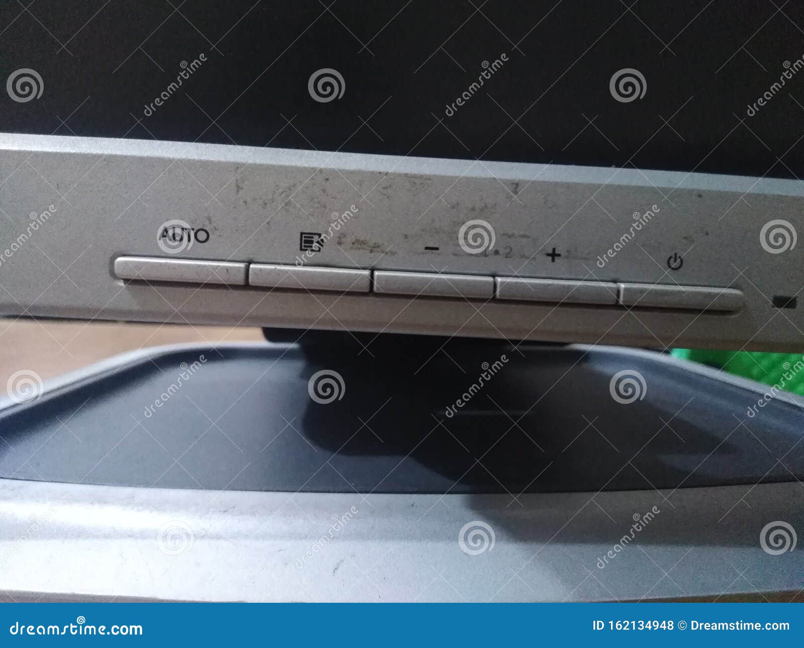 Computer Monitor Lcd Setting Buttons Stock Photo - Image of monitor ...