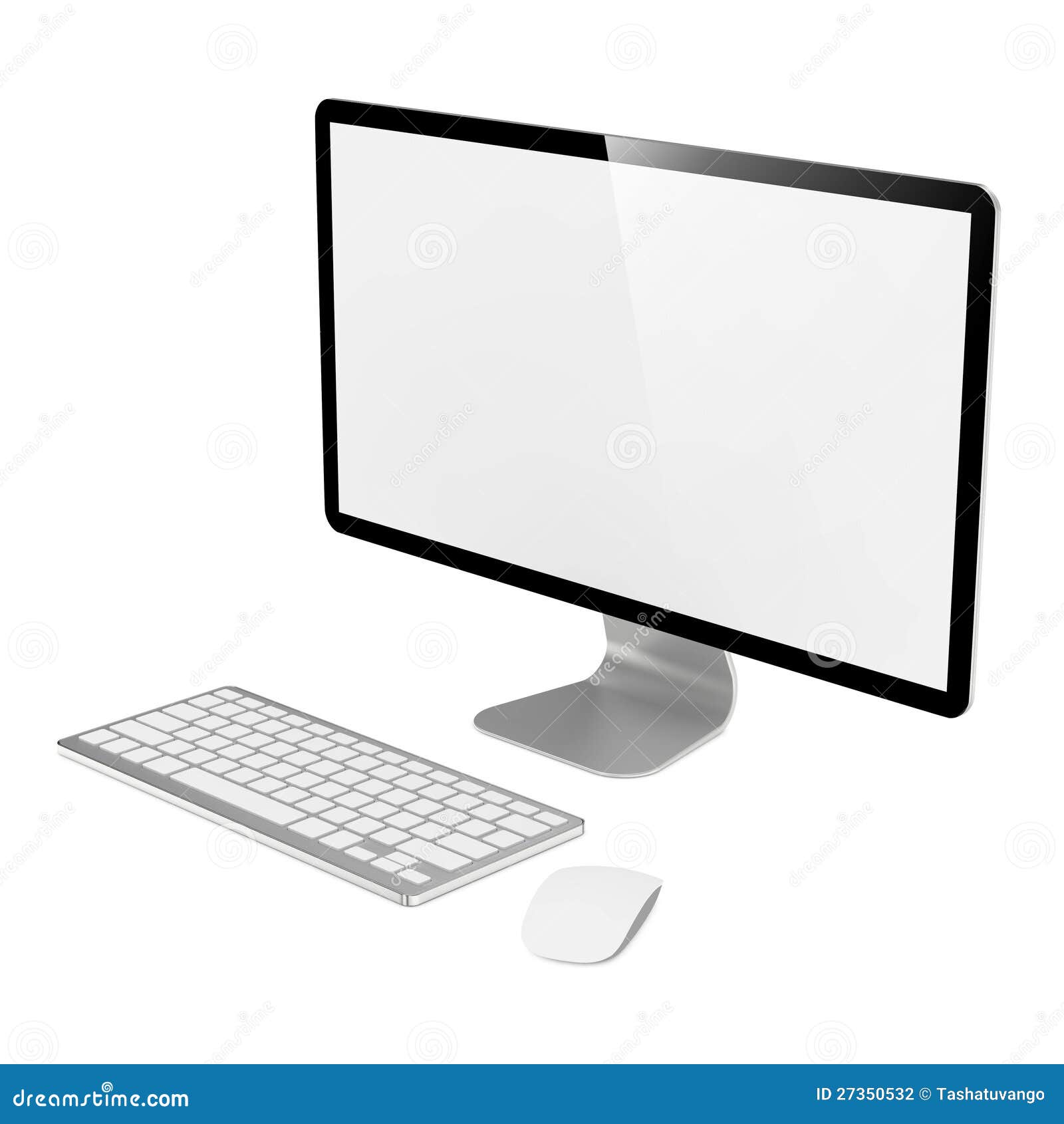 Computer Monitor With Mouse And Keyboard. Stock Photography - Image ... Computer Monitor With Mouse And Keyboard. Stock Photography - Image ...