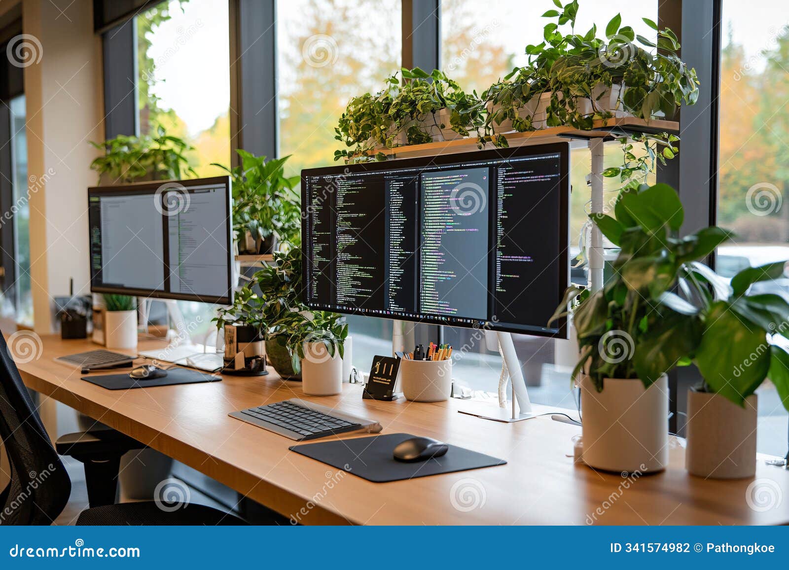 Computer Monitor with Programming Code. Code Computer Screen Stock Illustration - Illustration ...