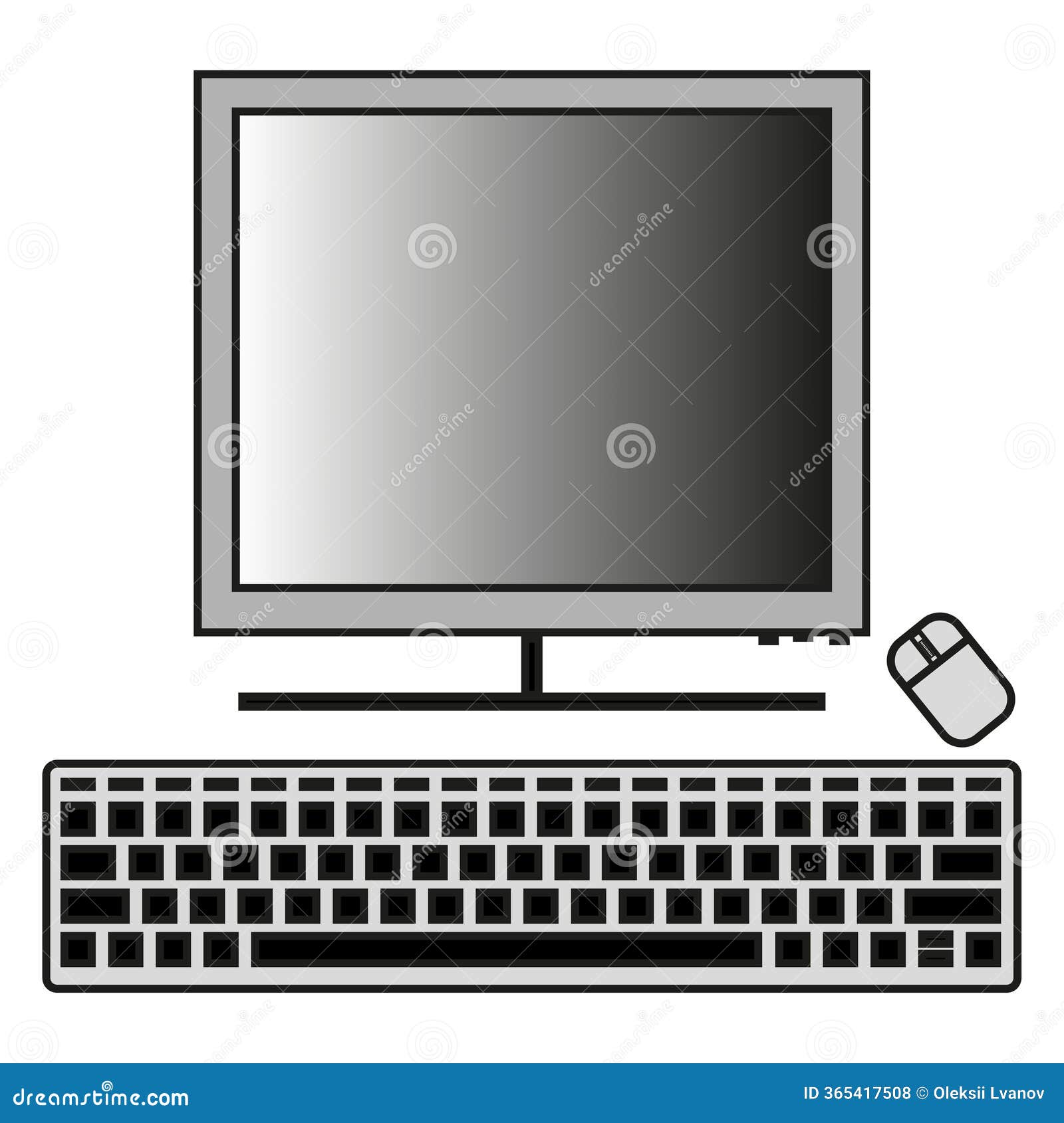 Vector Set Of 90s Old Desktop User Interface Elements. Nostalgic Retro ...