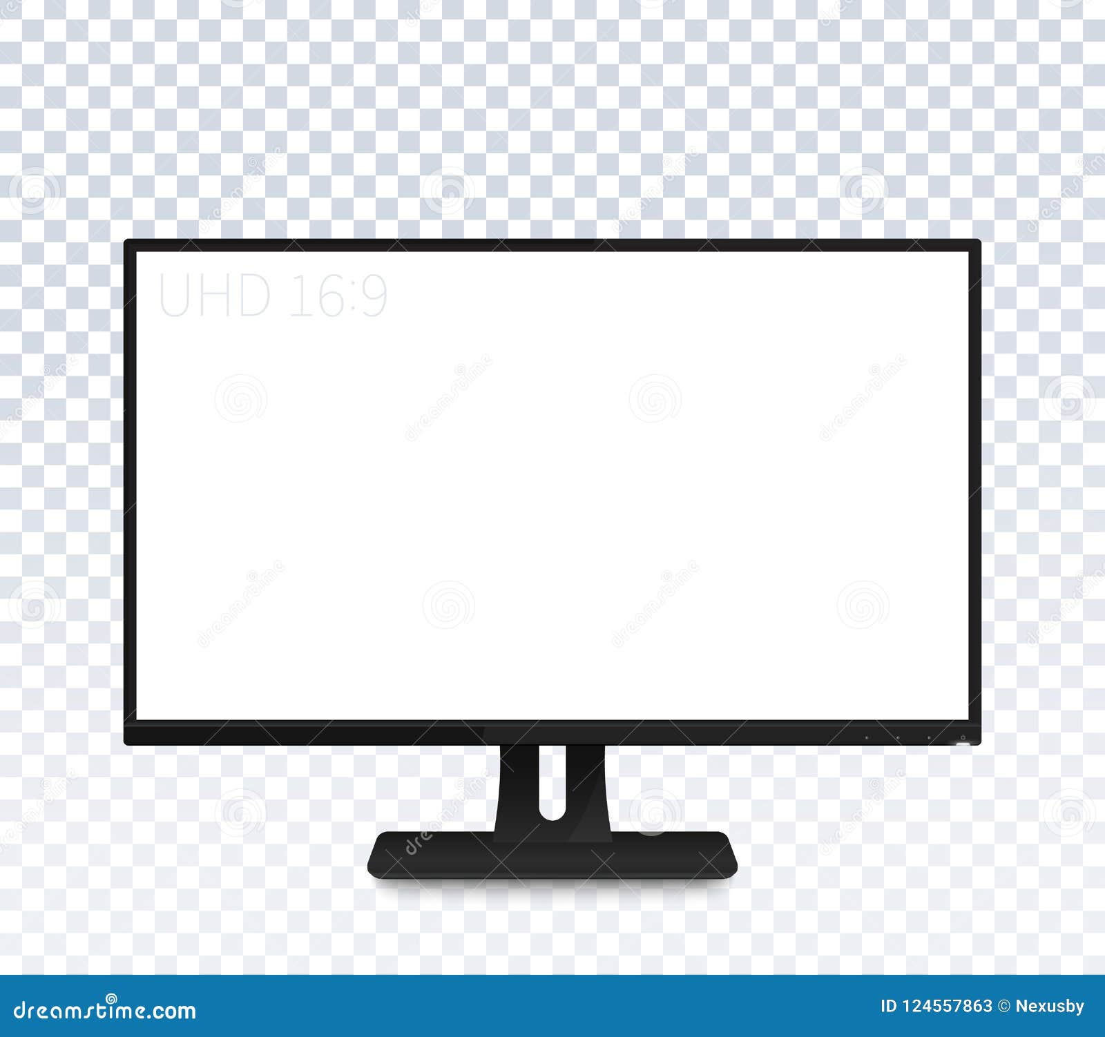 Computer Monitor Vector Mockup, Realistic Display Stock Vector ... Computer Monitor Vector Mockup, Realistic Display Stock Vector ...
