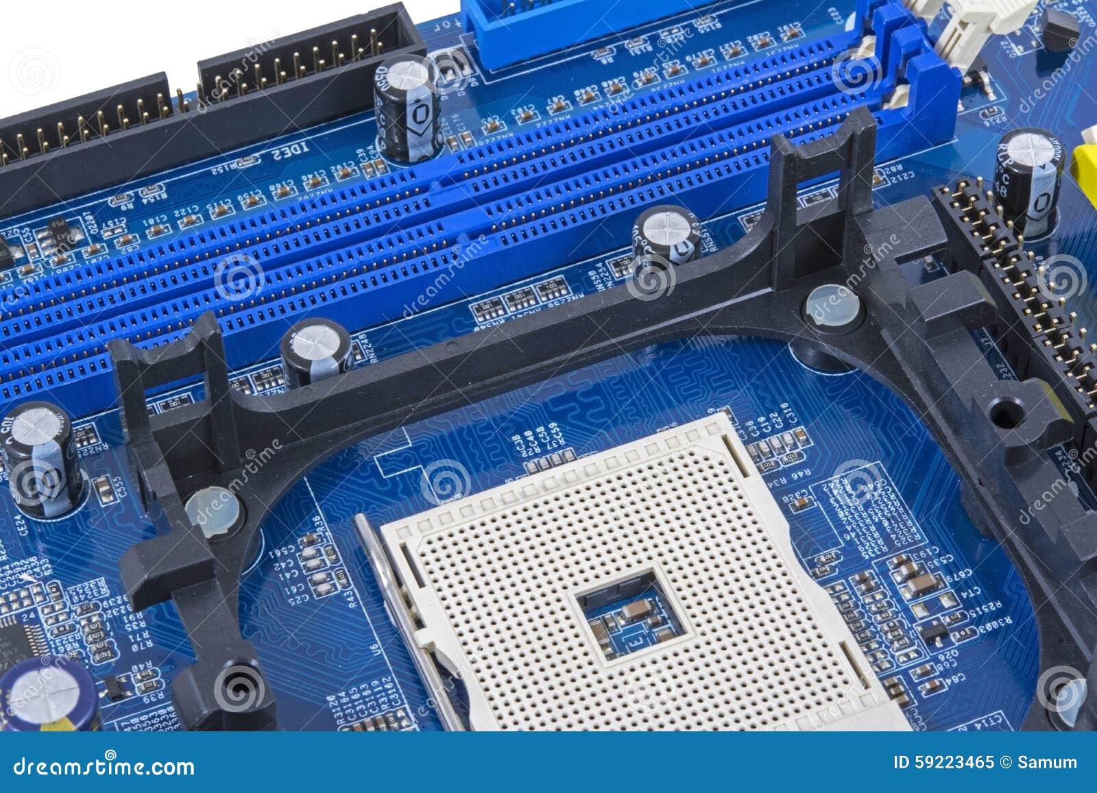 Computer motheboard stock image. Image of electricity - 59223465