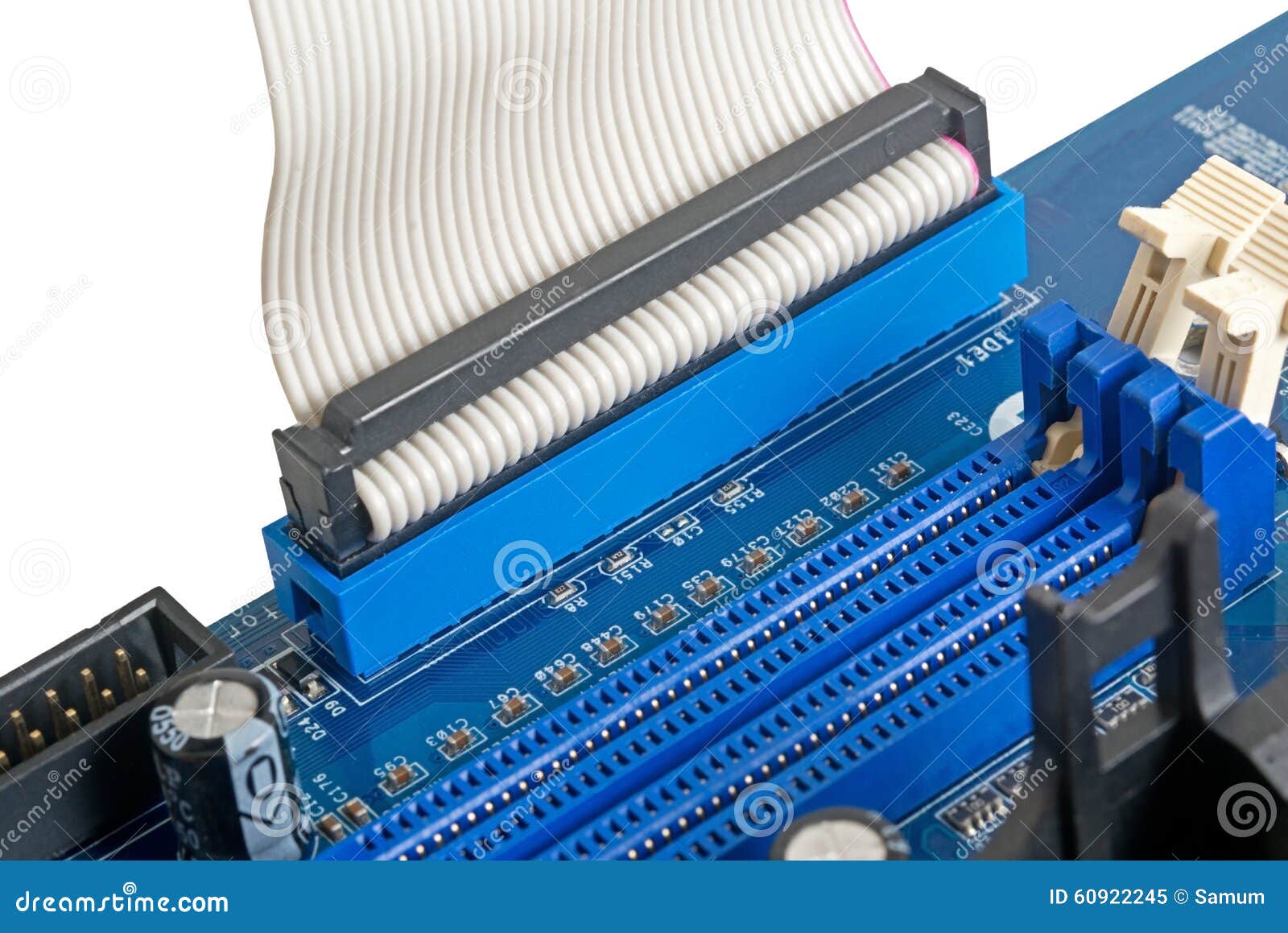 Computer motheboard stock image. Image of back, mainboard - 60922245