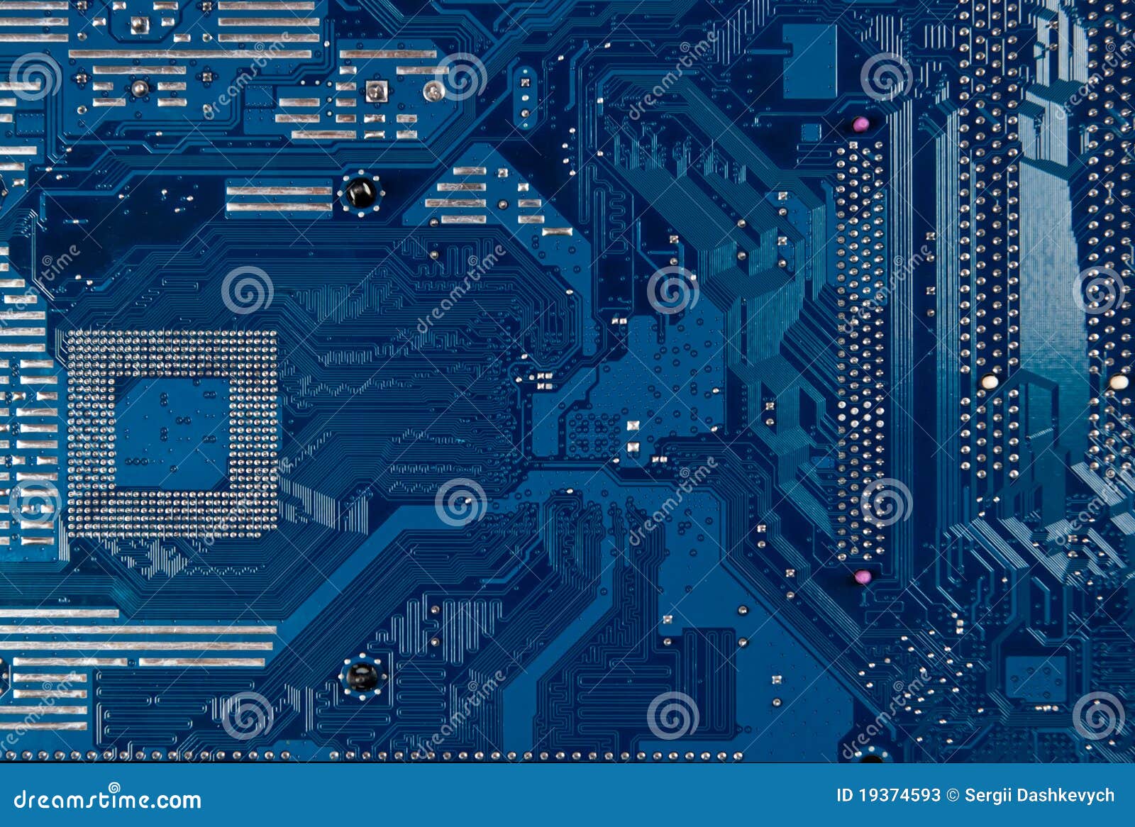 Computer motherboard stock image. Image of electrical - 19374593