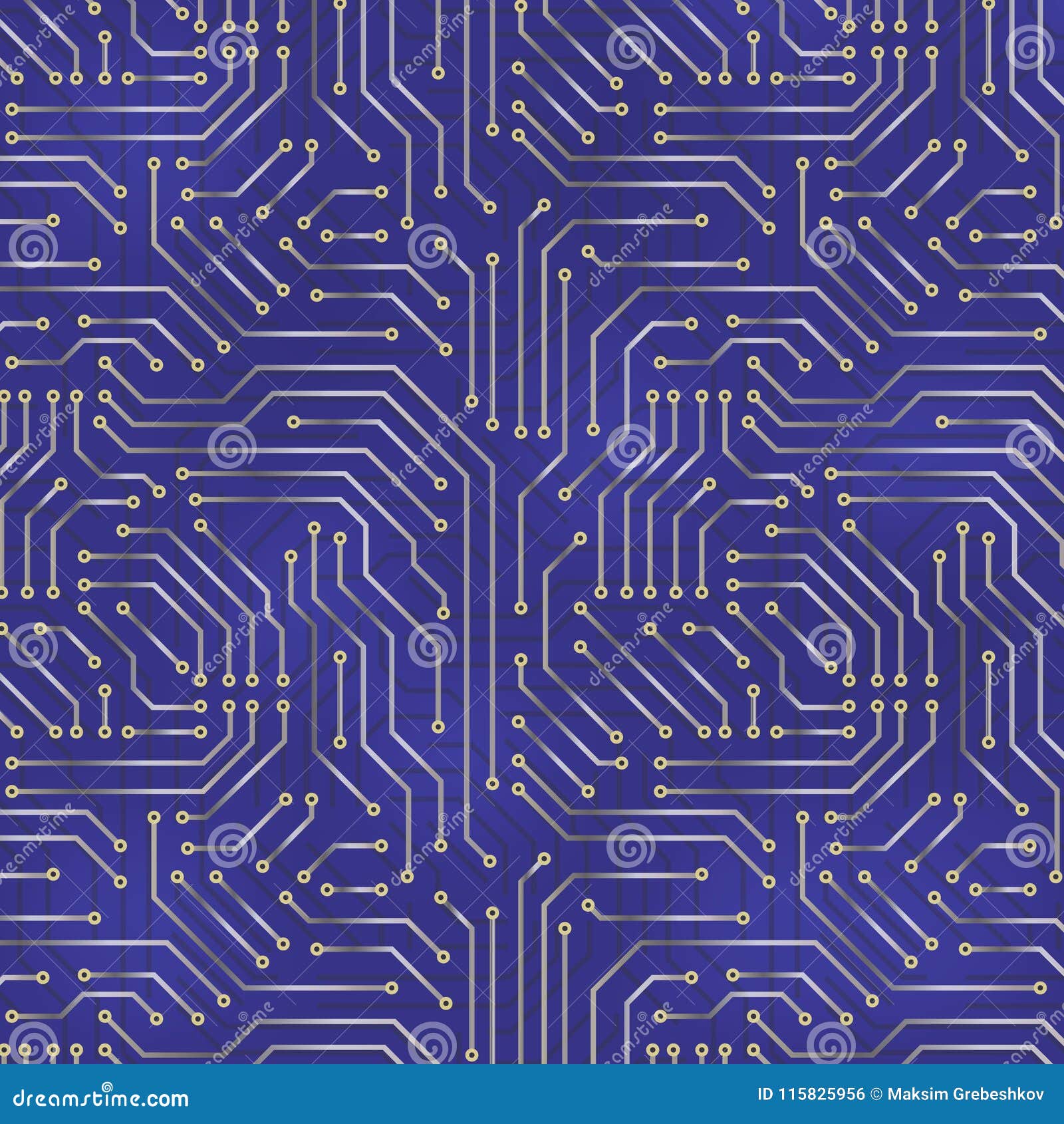 Computer Motherboard Background Stock Vector - Illustration of connect ...