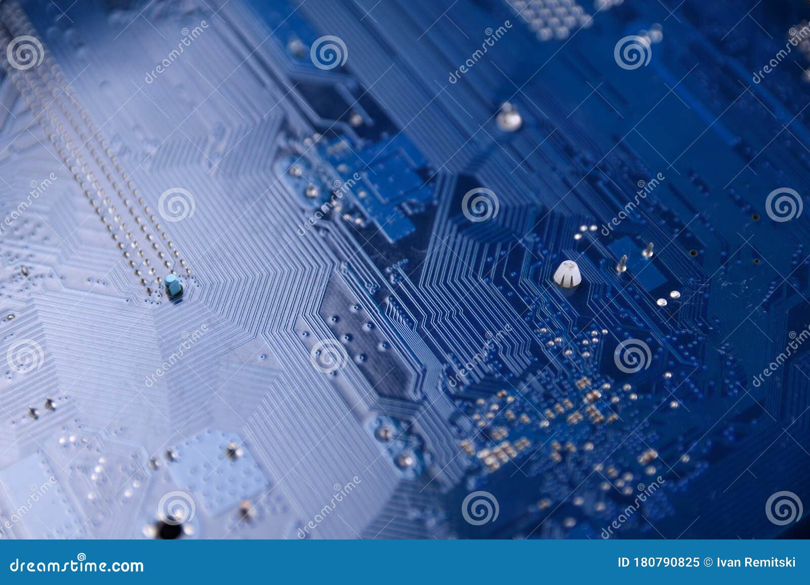 Computer Motherboard Background and Electronical Components Cpu Gpu ...