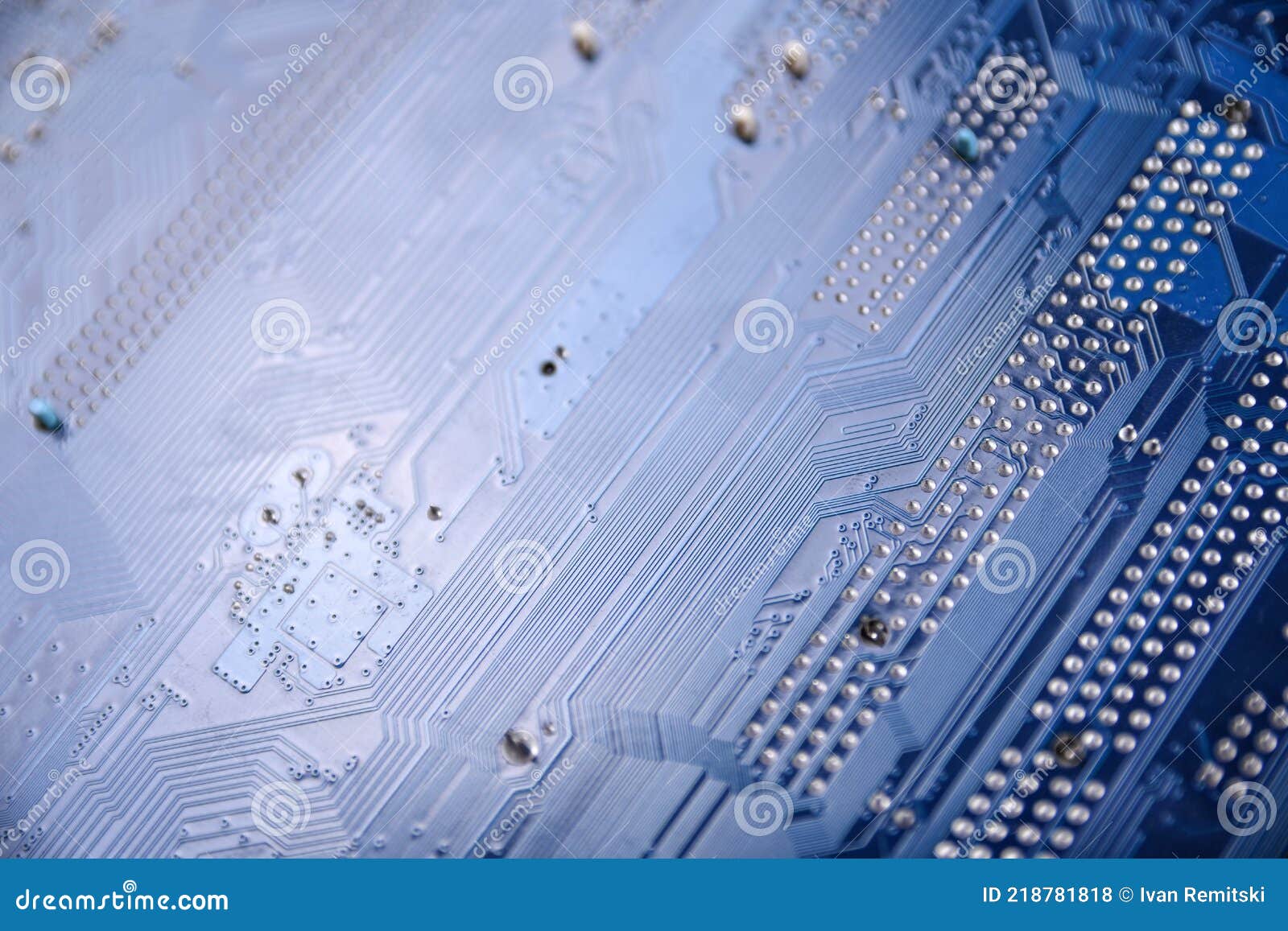 Computer Motherboard Background and Electronical Components Cpu Gpu ...
