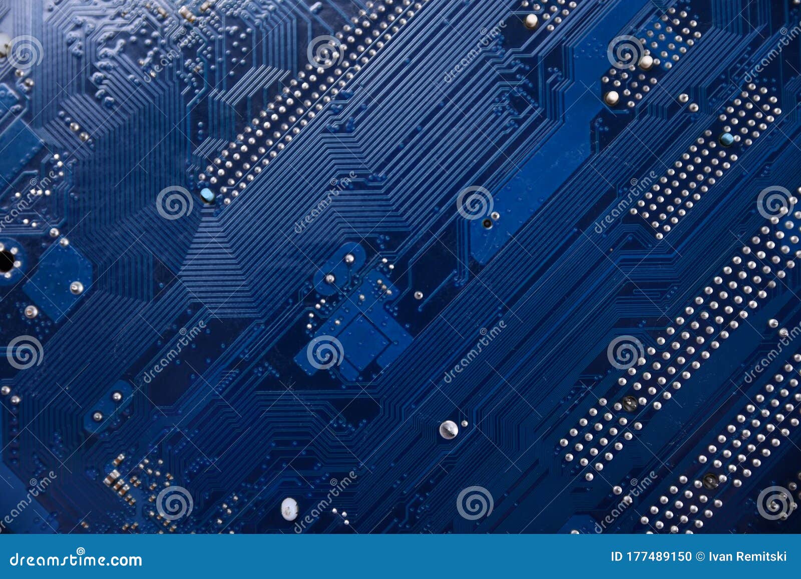 Computer Motherboard Background and Electronical Components Cpu Gpu ...