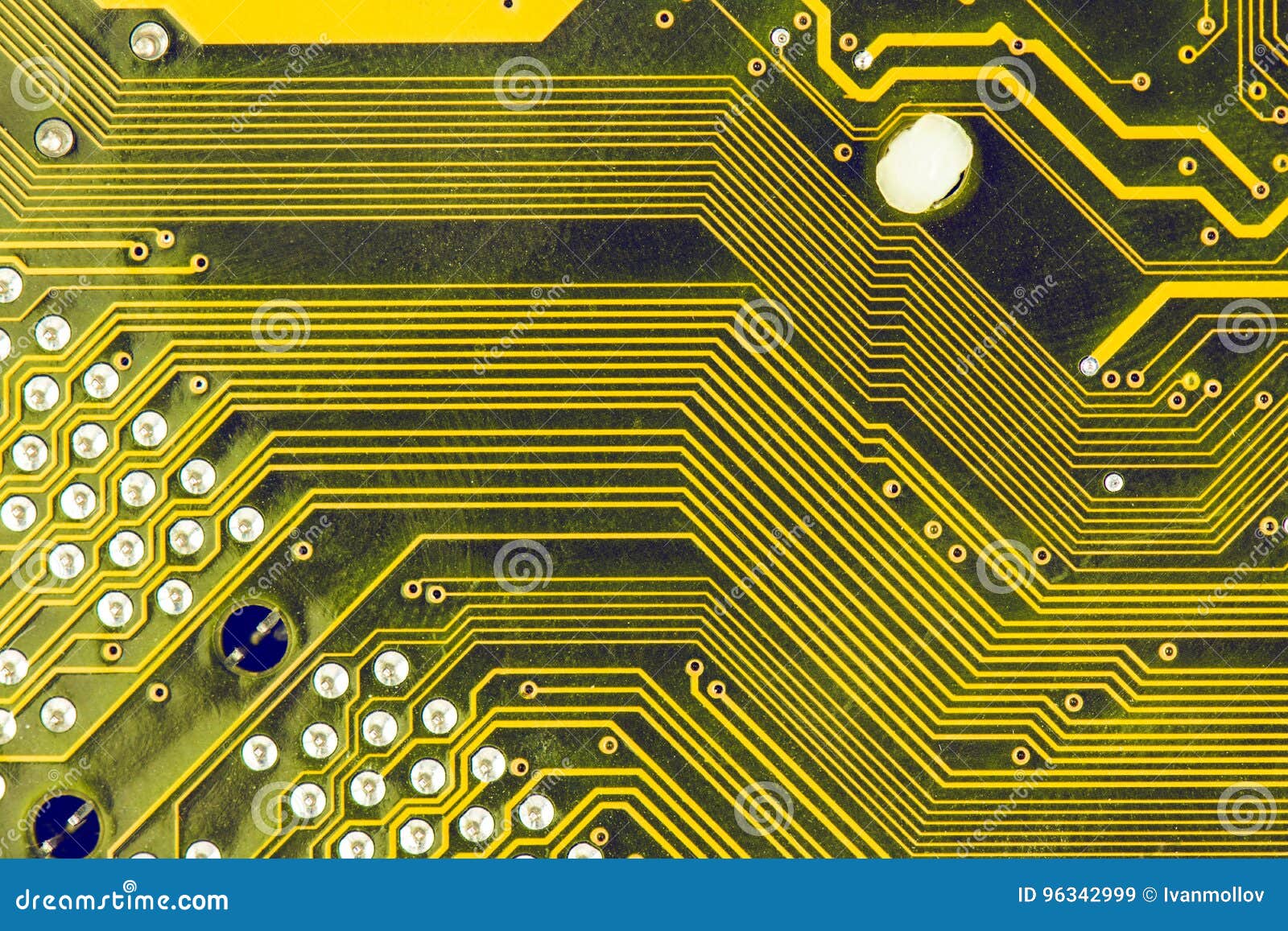 Computer Motherboard Chips stock image. Image of digital - 96342999