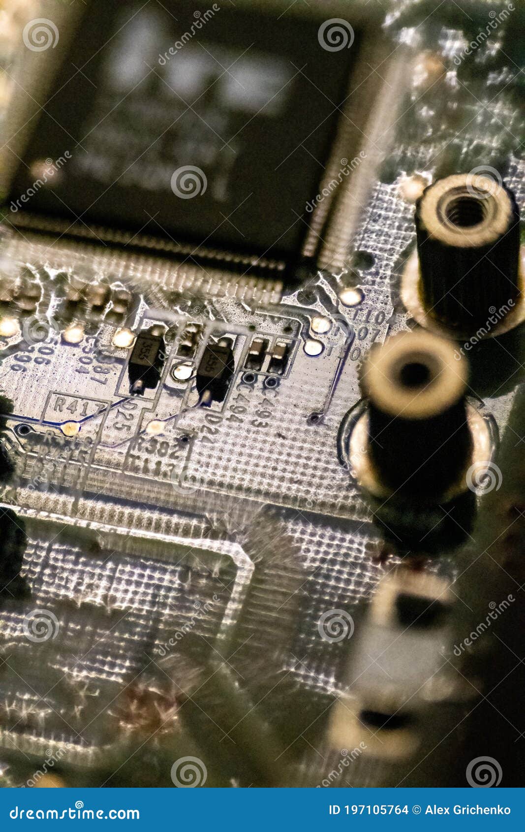 Motherboard Amplifier Stock Image | CartoonDealer.com #86360941