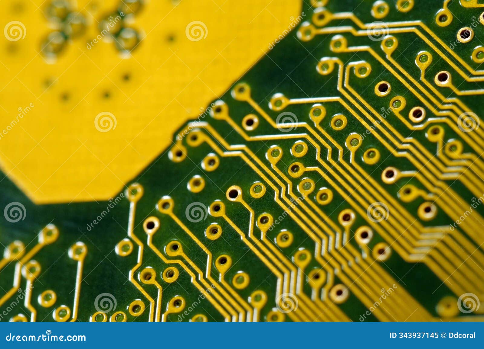 Computer Motherboard. Details of PC Mainboard Stock Image - Image of ...