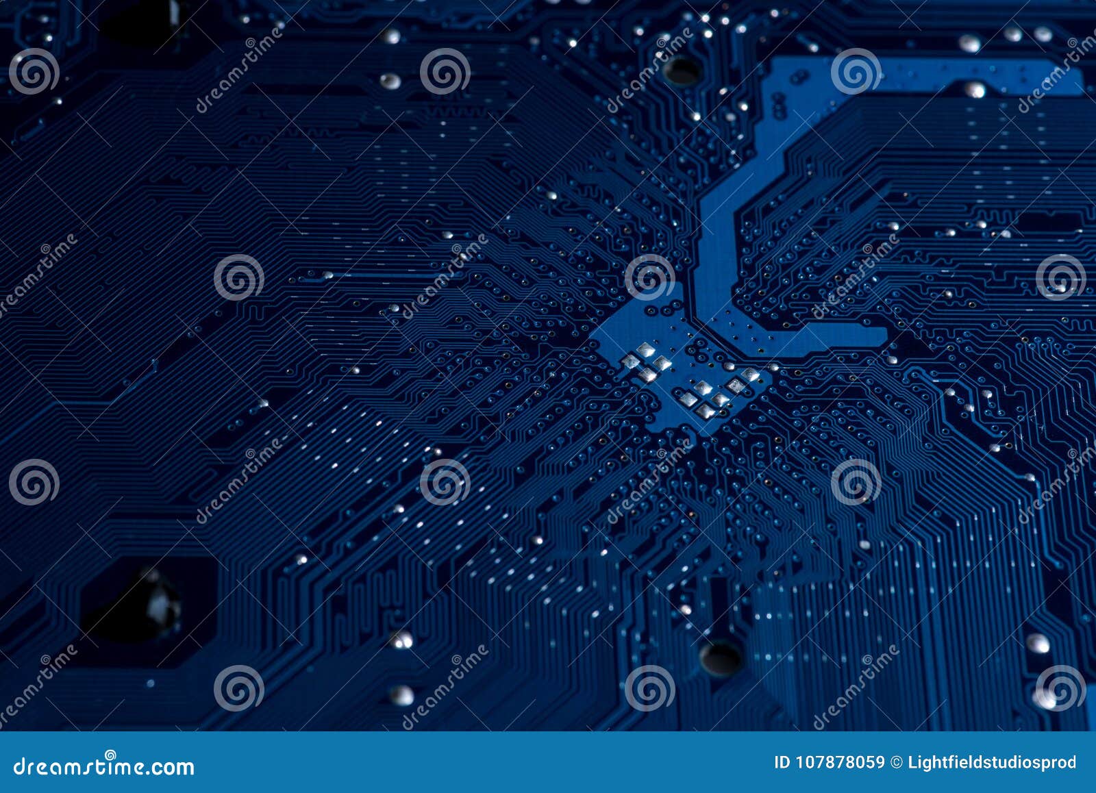 Computer Motherboard Elements Stock Image - Image of engineering ...