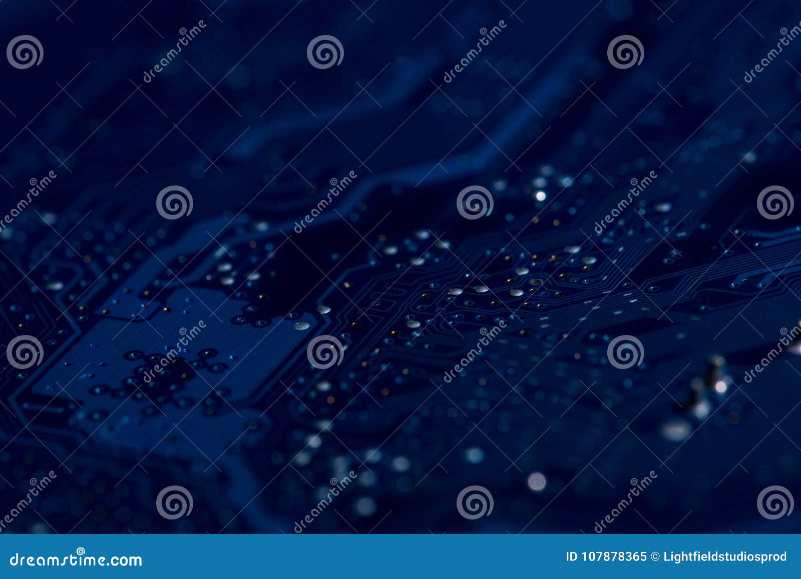 Computer Motherboard Elements Stock Image - Image of engineering ...