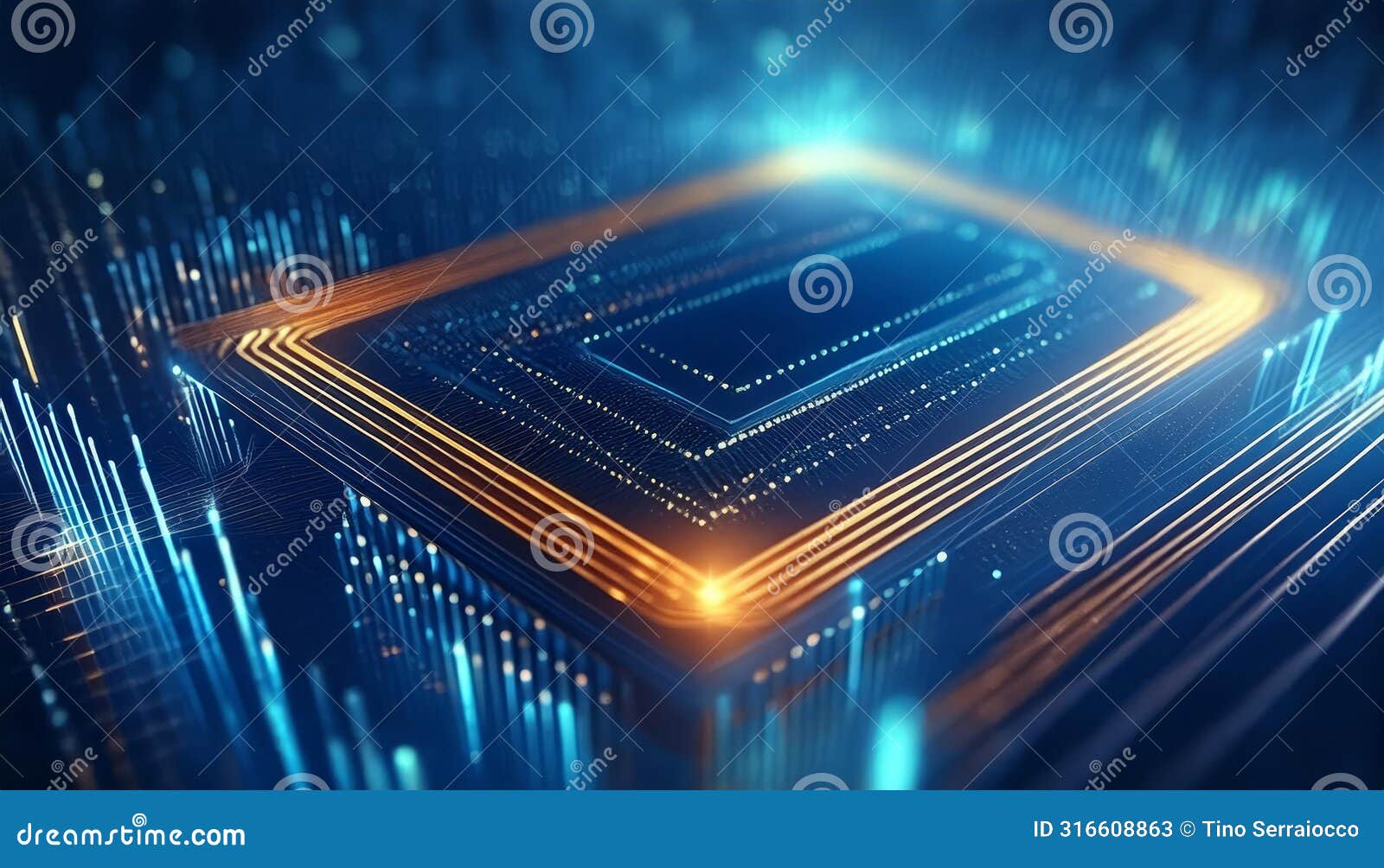 A Computer Motherboard with a State-of-the-art AI Processor. AI ...