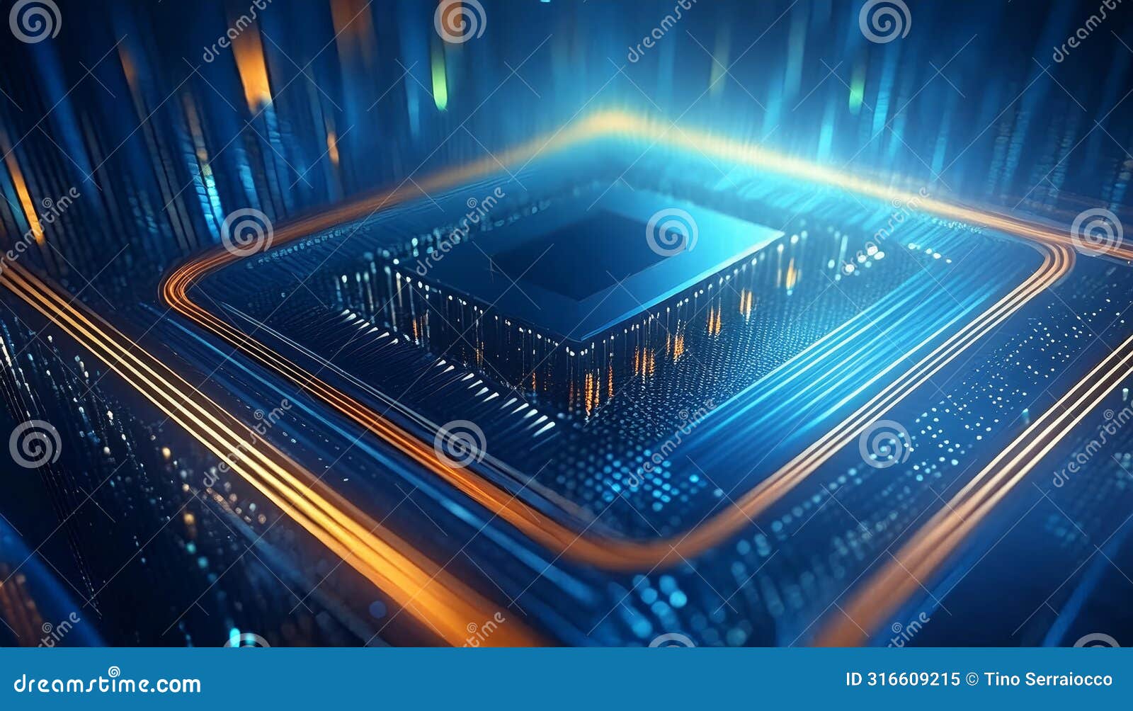 A Computer Motherboard with a State-of-the-art AI Processor. AI ...