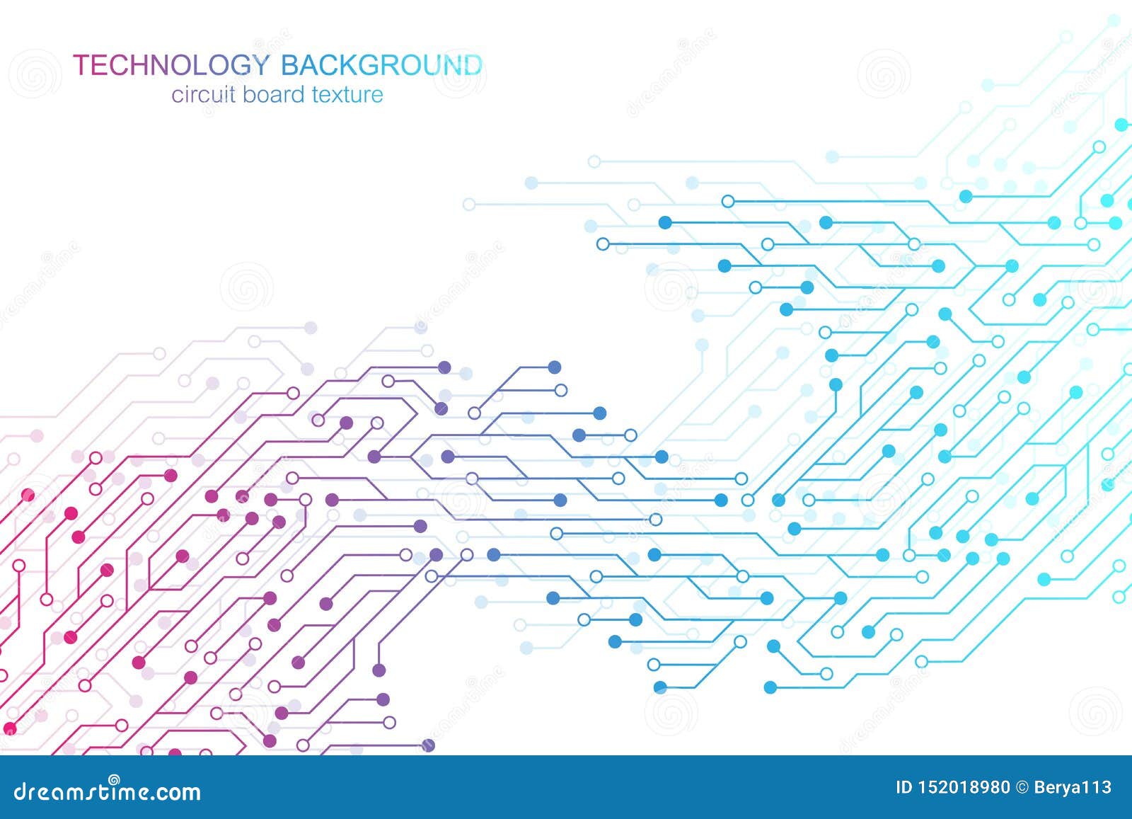 Computer Motherboard Vector Background with Circuit Board Electronic ...