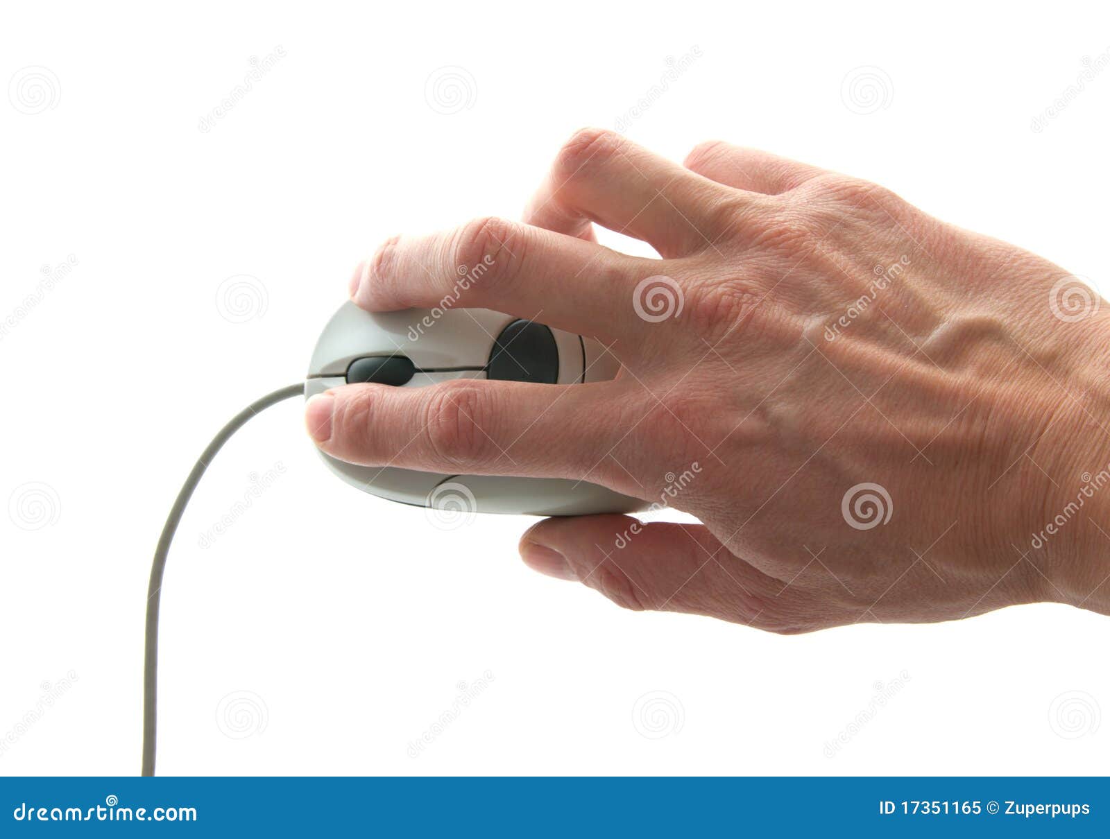 Computer mouse stock image. Image of press, mouse, finger - 17351165