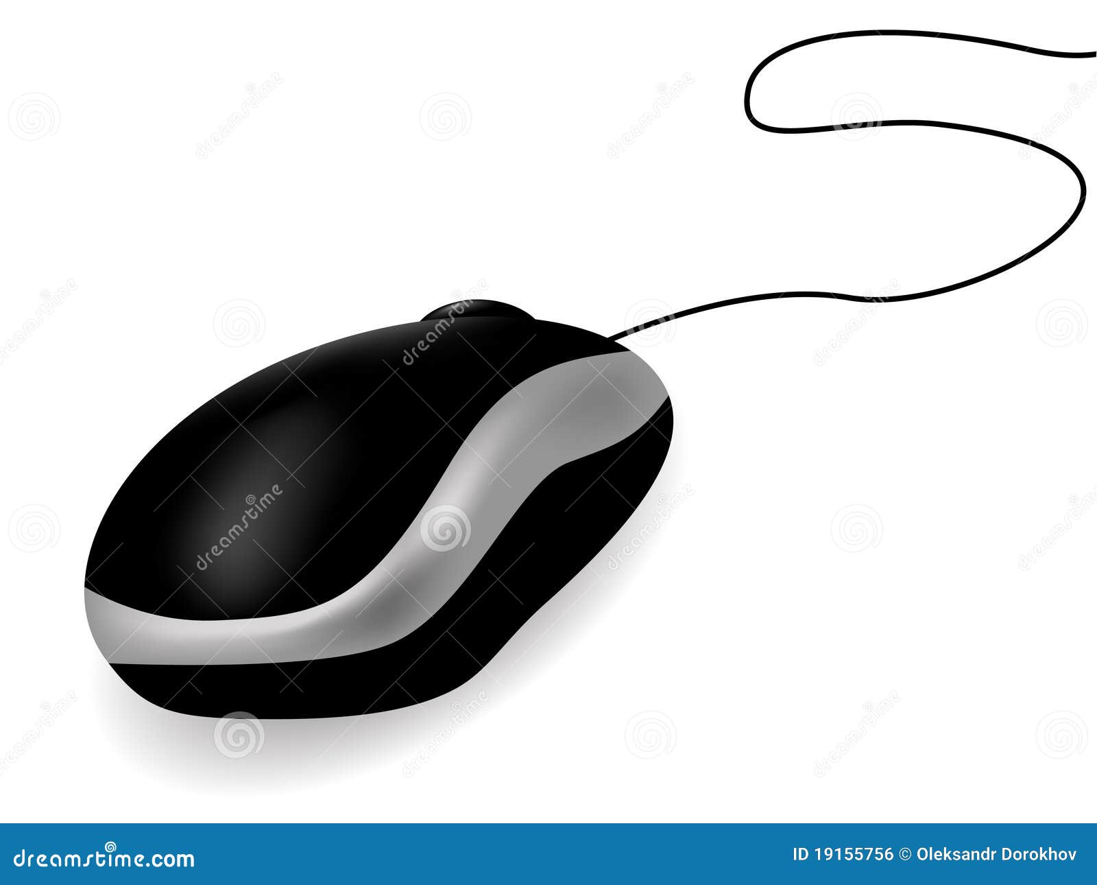 Computer mouse stock vector. Illustration of computer - 19155756
