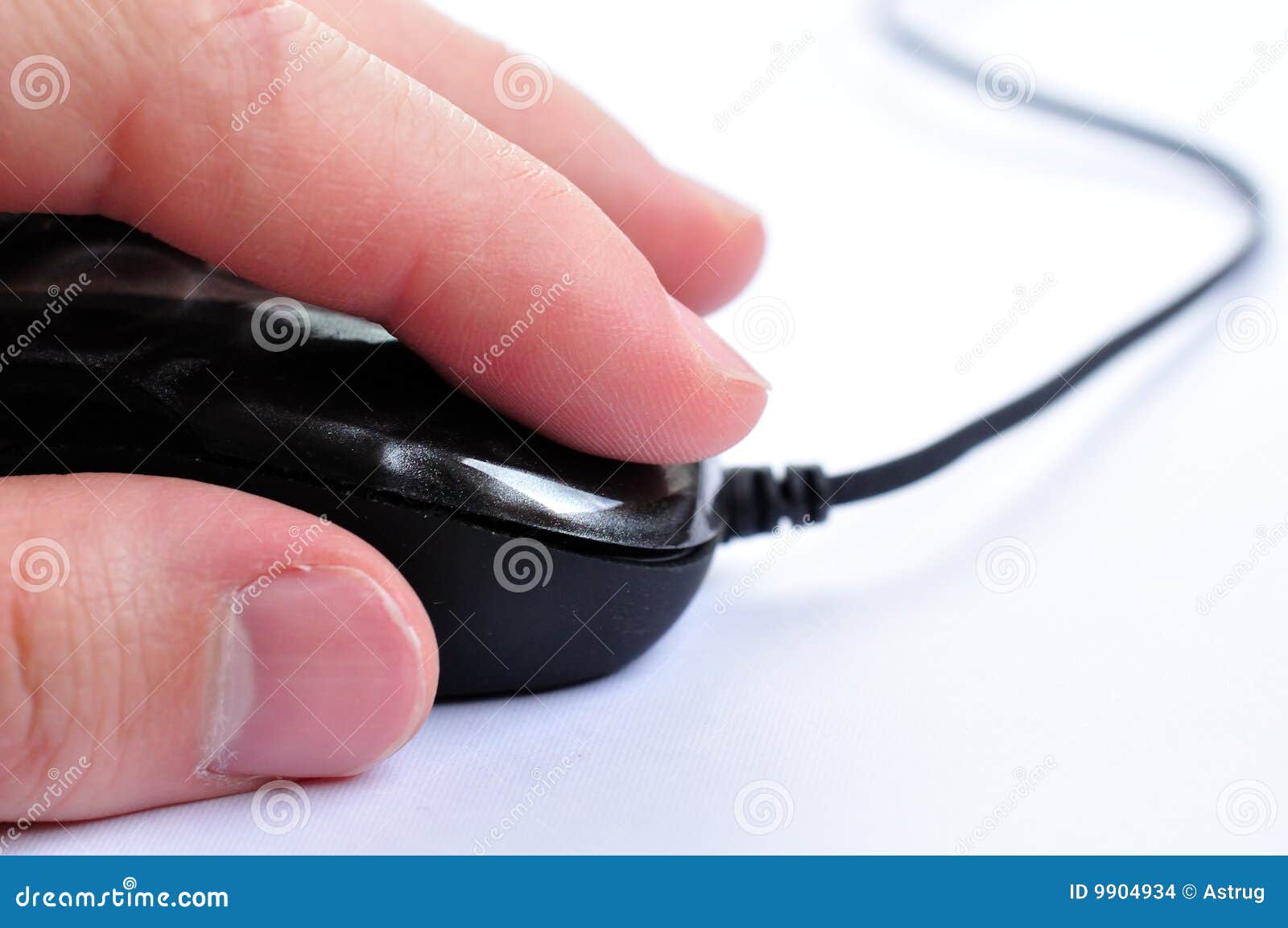 Computer mouse stock photo. Image of work, clik, hand - 9904934