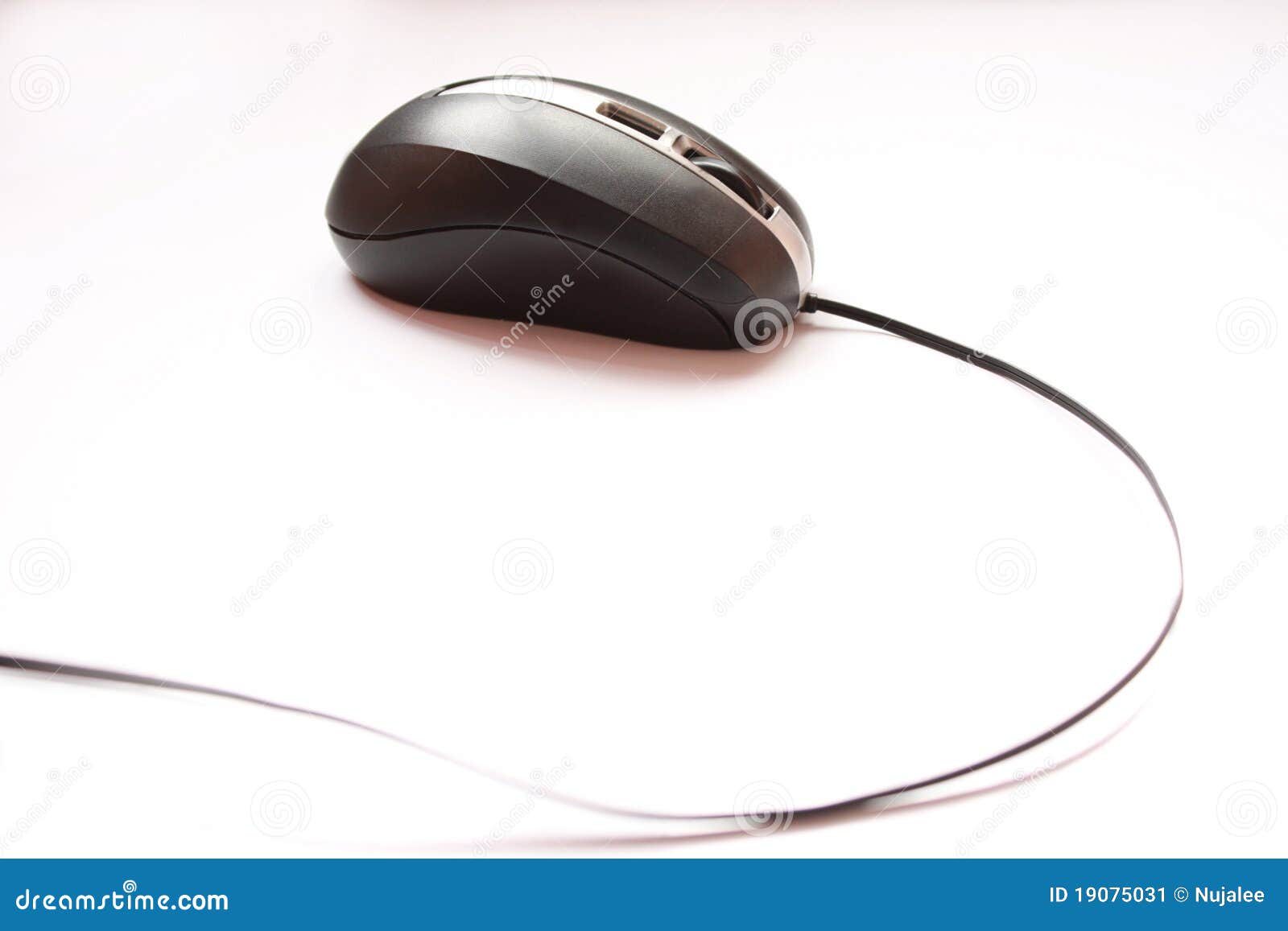 Computer mouse with cable stock image. Image of connection - 19075031