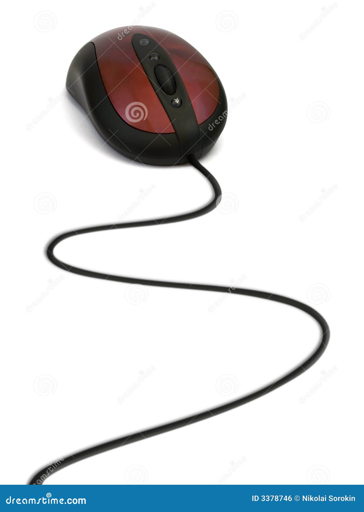 Computer mouse and cable stock photo. Image of graphic - 3378746
