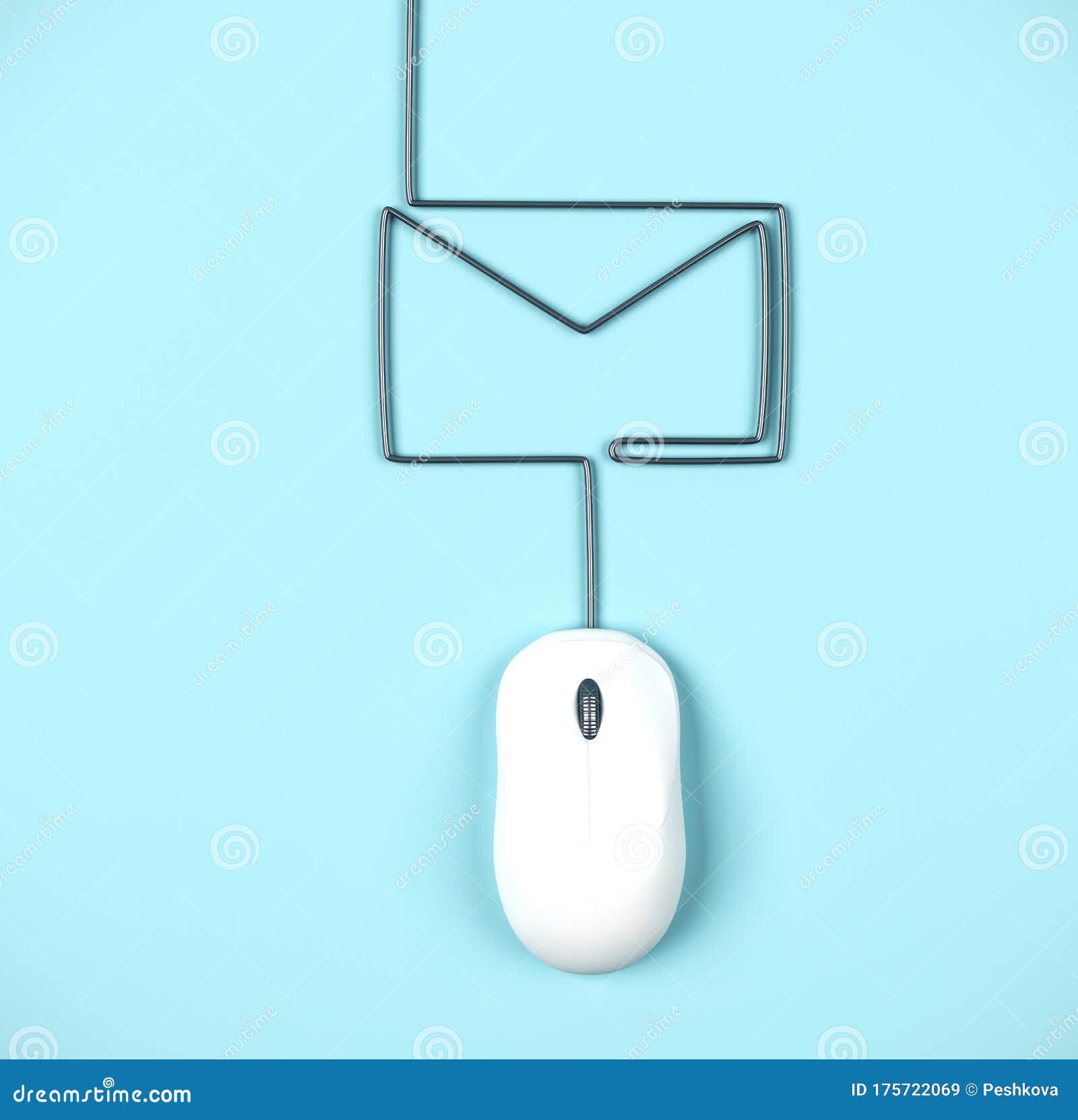 Envelope Box Input Infographic Cartoon Vector | CartoonDealer.com #84705661