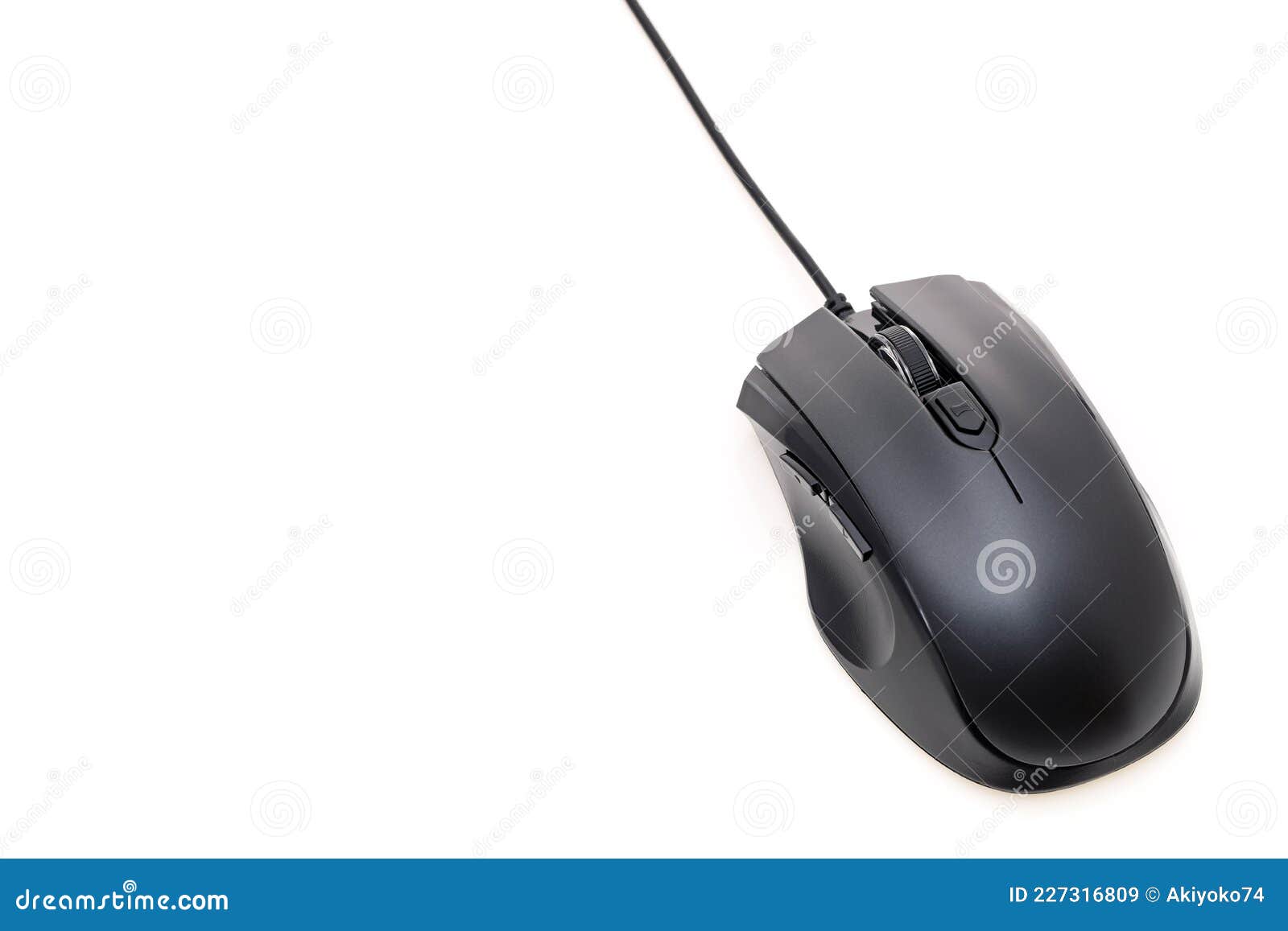 Computer mouse with cable stock image. Image of cursor - 227316809