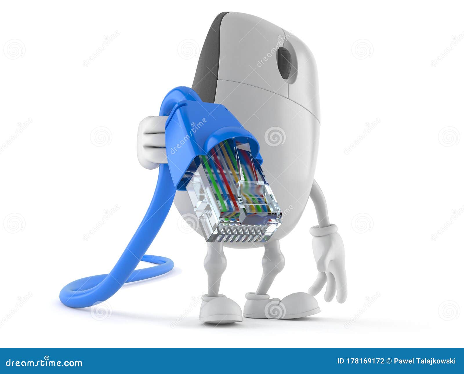 Mouse Character. Funny Cartoon Mice. Vector Clipart Isolated On White ...