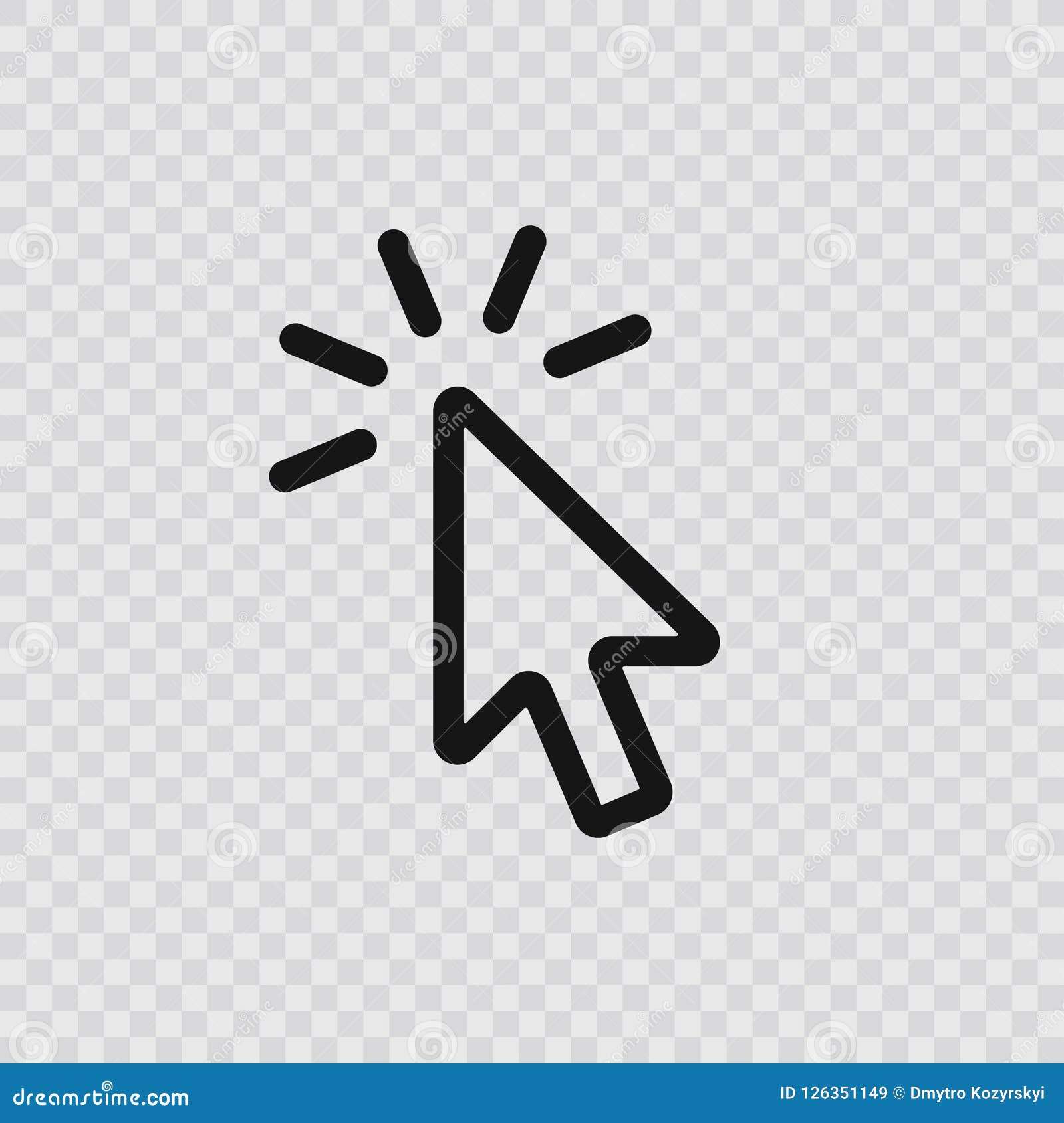 Computer Mouse Click Cursor Gray Arrow Icons Set and Loading Icons ... Computer Mouse Click Cursor Gray Arrow Icons Set and Loading Icons ...