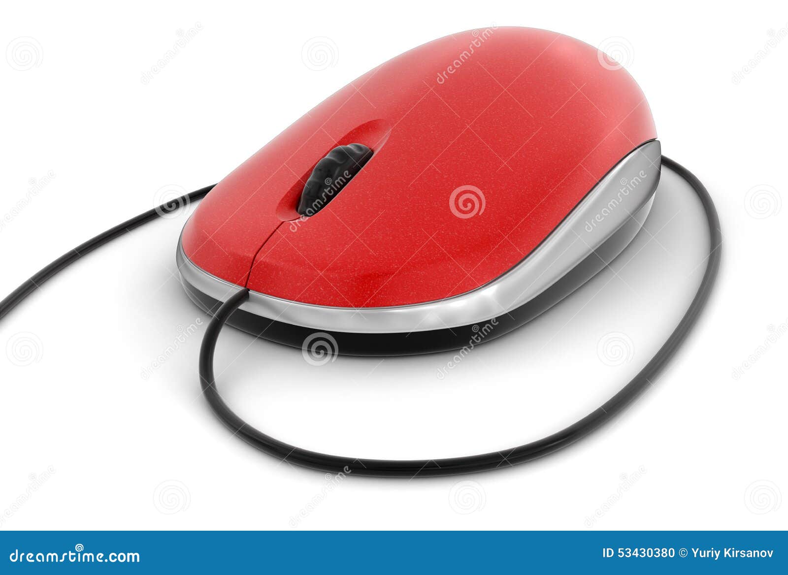 Computer Mouse (clipping Path Included) Stock Illustration ...