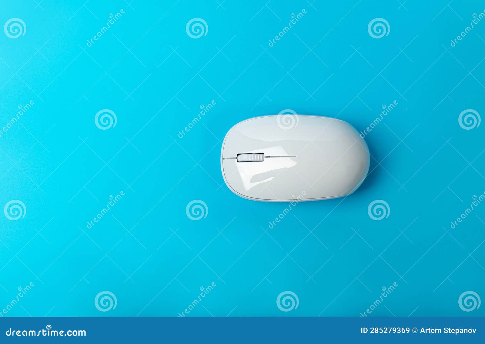 Computer Mouse Closeup, Click Concept, Wireless Technology, PC Computer ...