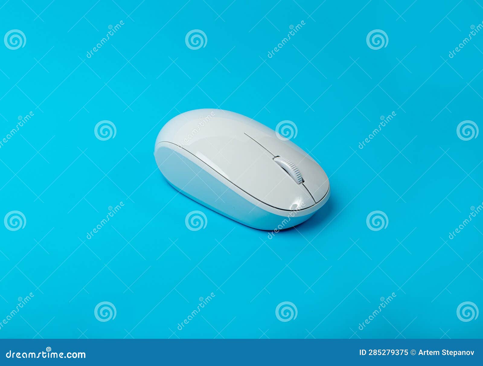 Computer Mouse Closeup, Click Concept, Wireless Technology, PC Computer ...