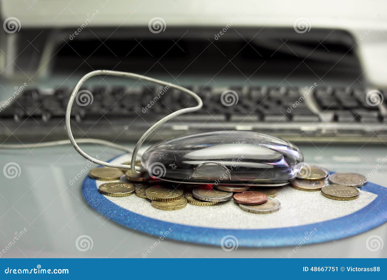 Computer Mouse stock image. Image of backgrounds, light - 48667751