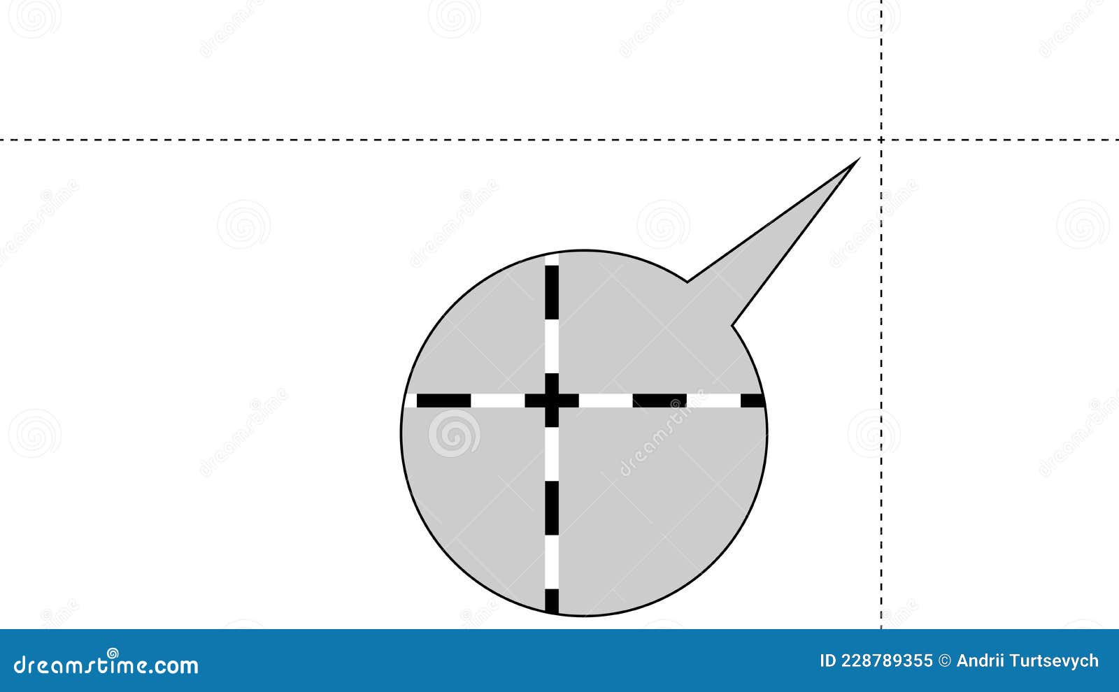 Computer Mouse Cross-cursor for Selection Running Ants Style. Stock ...
