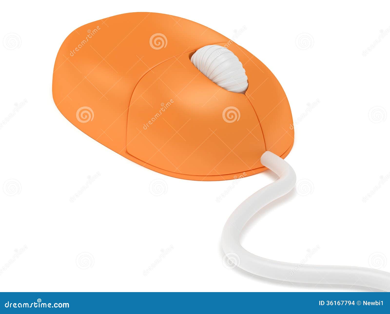 Computer mouse. 3d render. stock illustration. Illustration of mouse ...