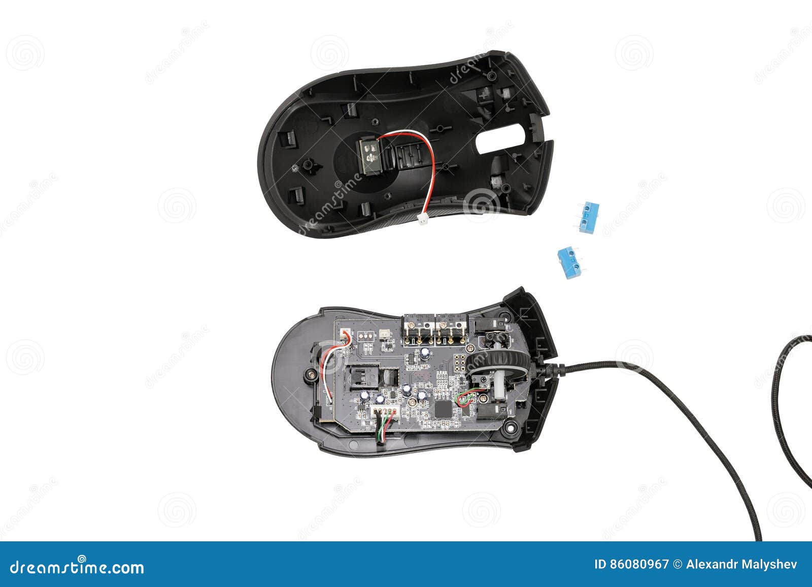 Computer mouse. stock image. Image of optical, broken - 86080967