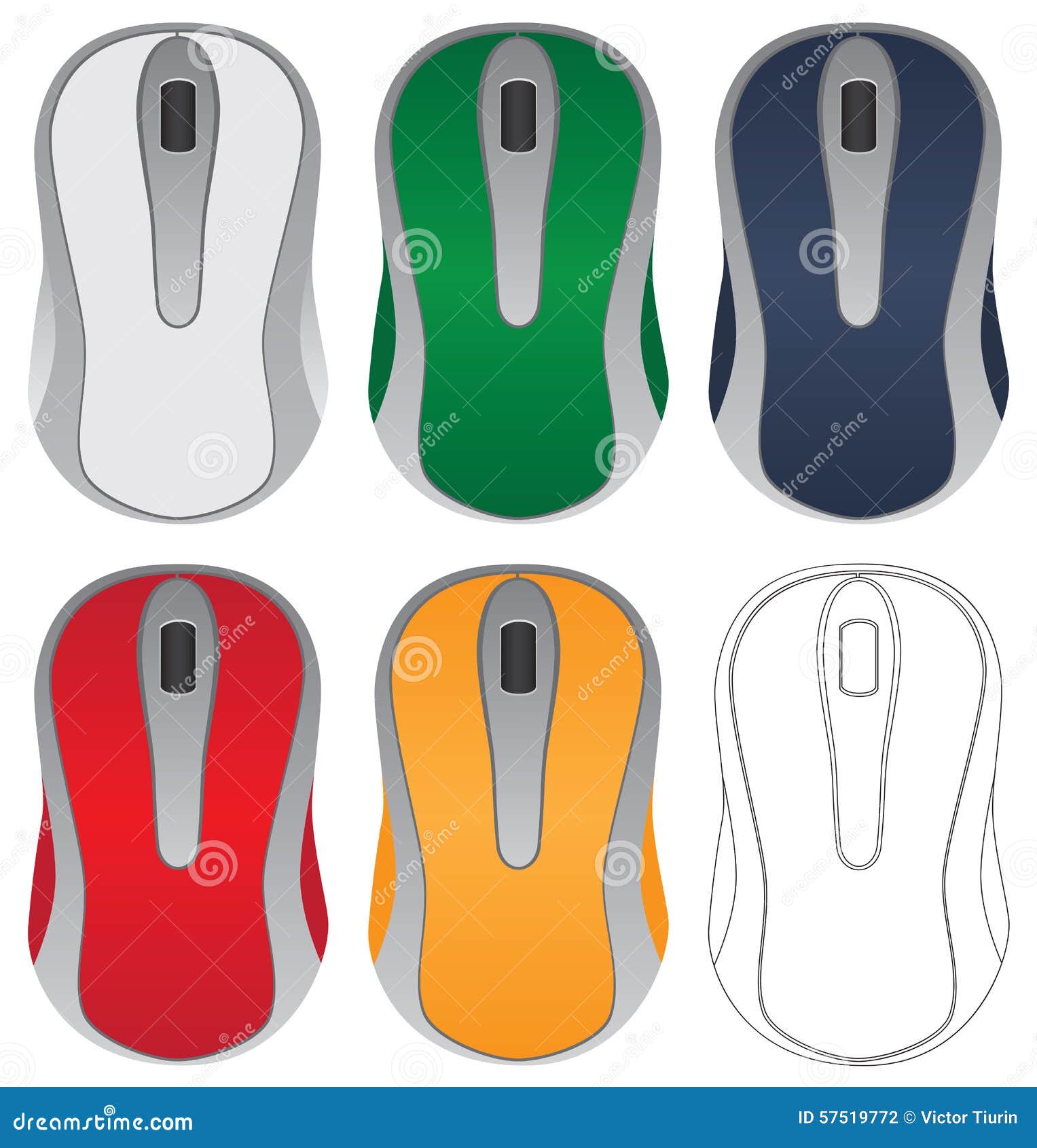 Computer mouse. stock vector. Illustration of computer - 57519772