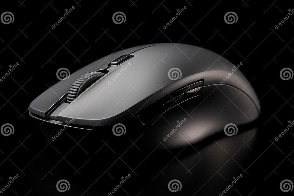 Computer Mouse. Generate Ai Stock Illustration - Illustration of black, minimal: 283260598