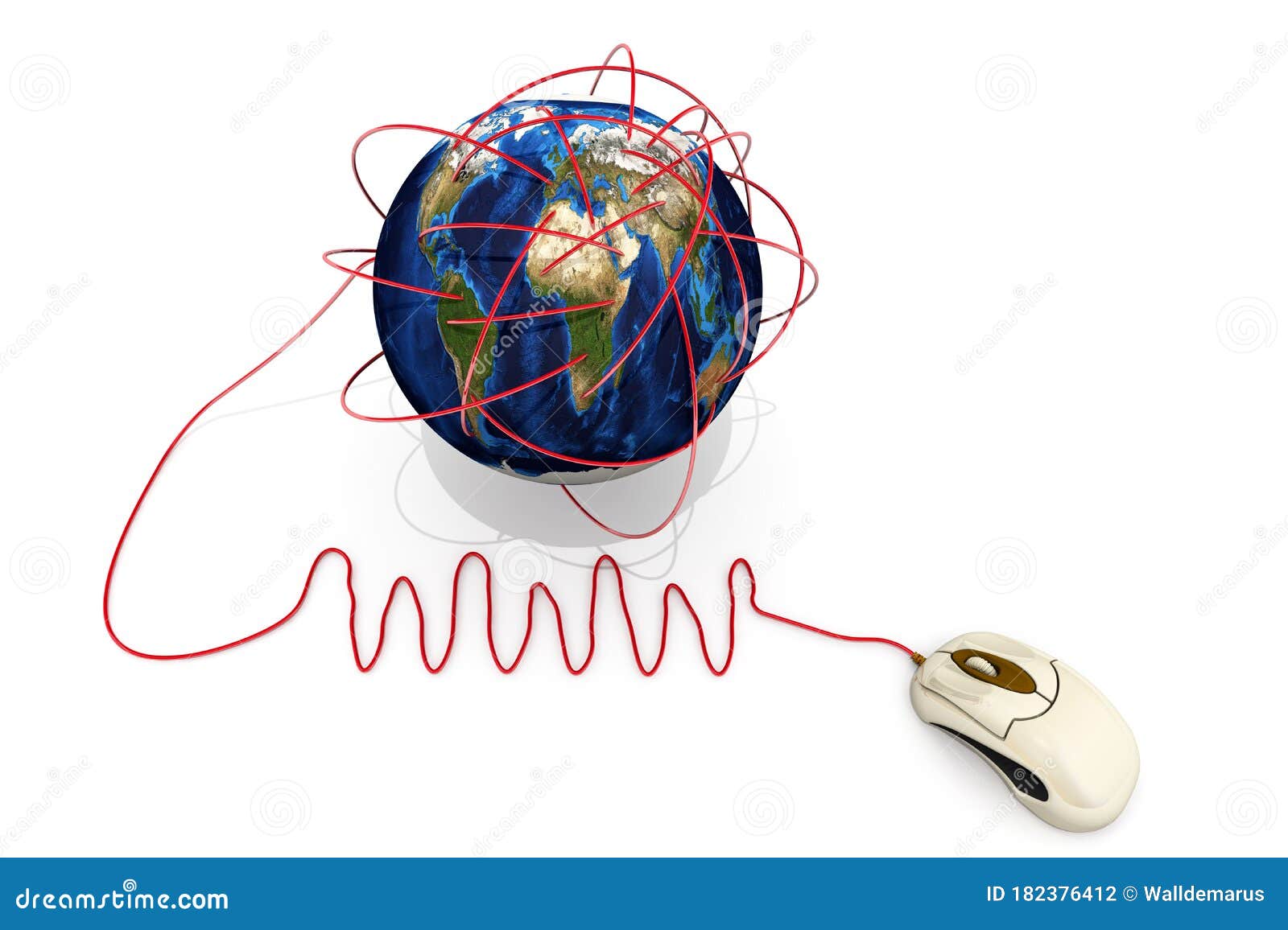 The World Wide Web stock illustration. Illustration of information ...